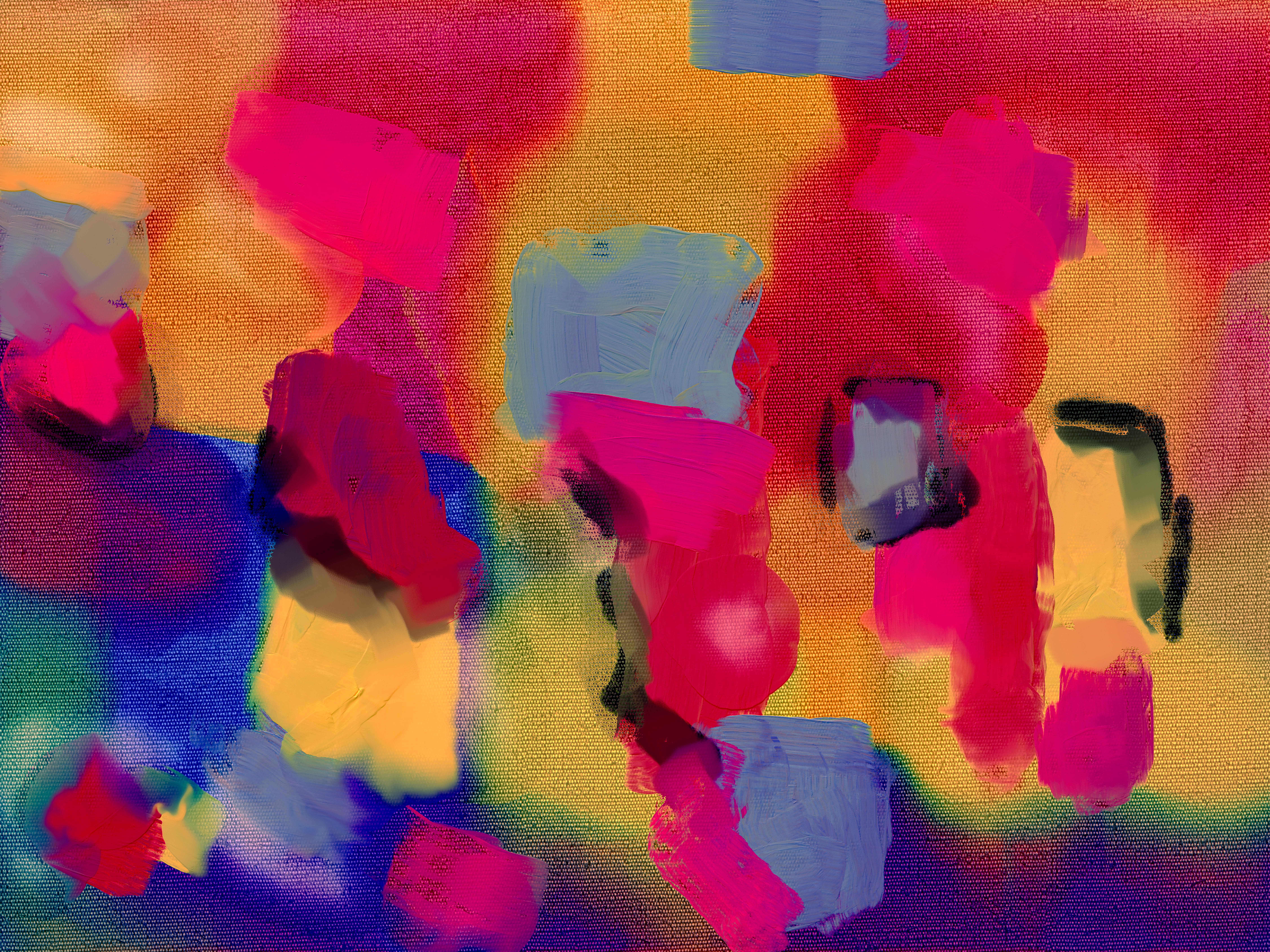 Arte Abstracto Vibrante Con Combinaciones De Colores Atrevidos · Foto ...