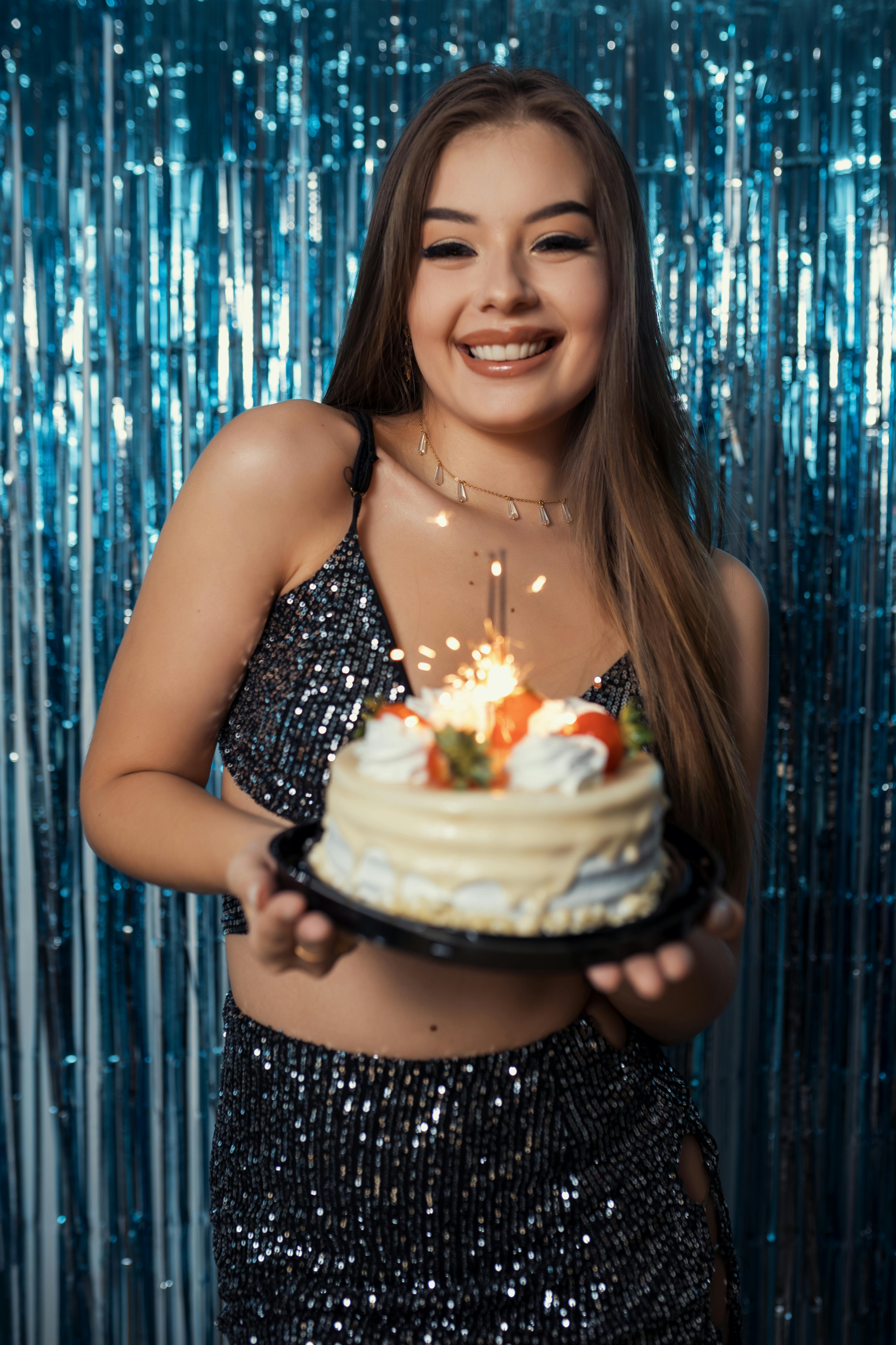 Joyful Birthday Celebration with Cake in Brazil · Free Stock Photo