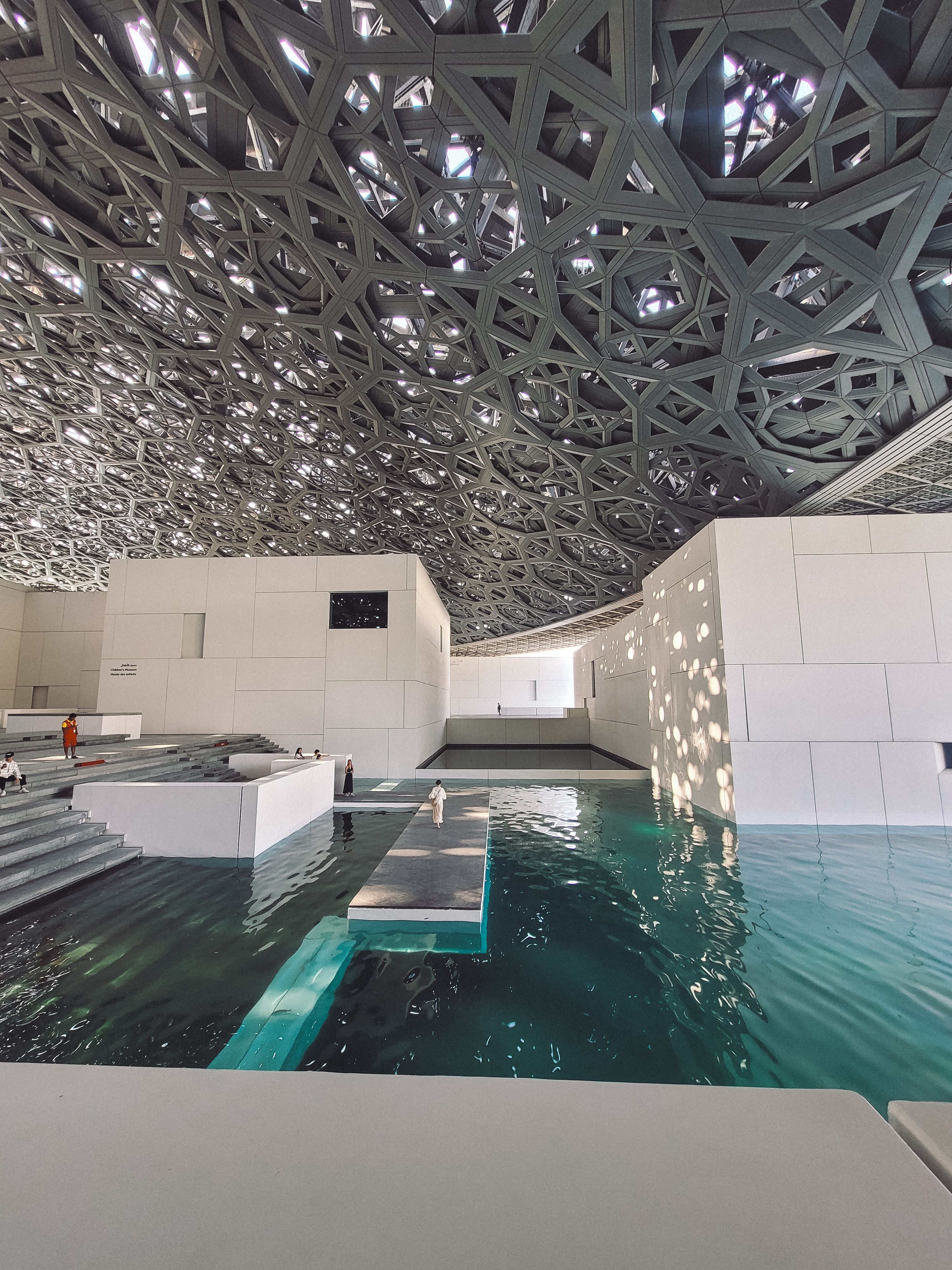 Louvre Abu Dhabi Modern Architectural Interior · Free Stock Photo