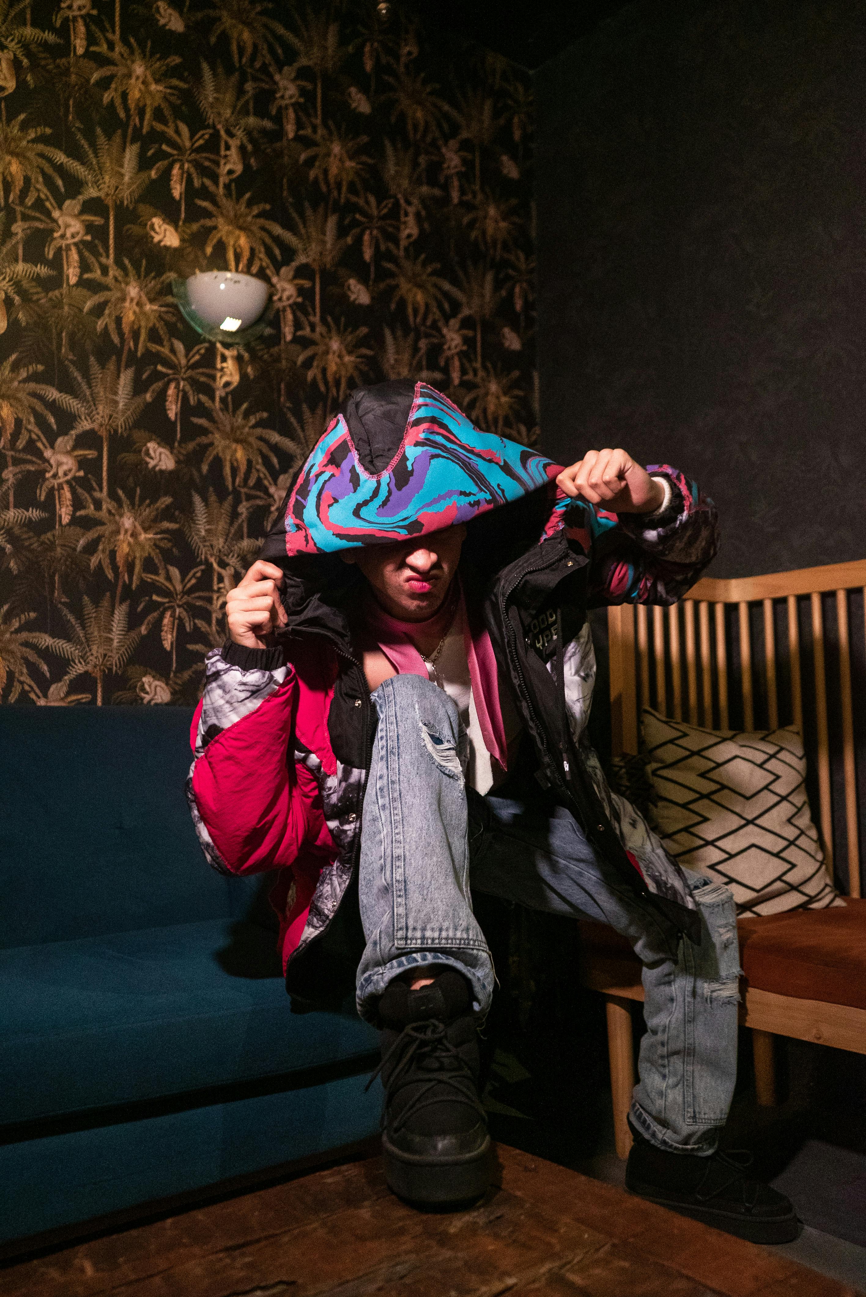 Streetwear Fashion Shoot in Urban Setting · Free Stock Photo