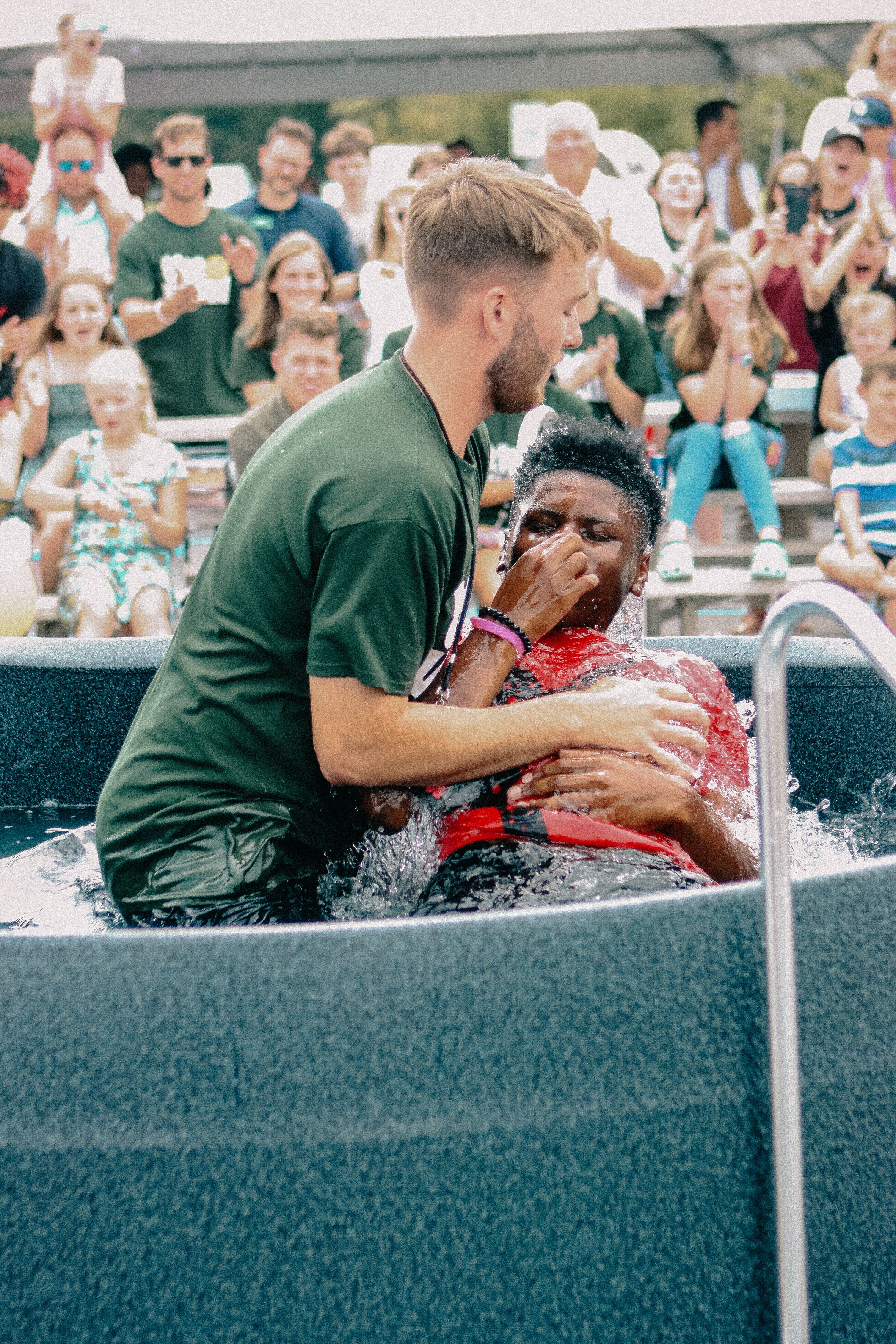 Baptism Ceremony at Clemson Community Church · Free Stock Photo