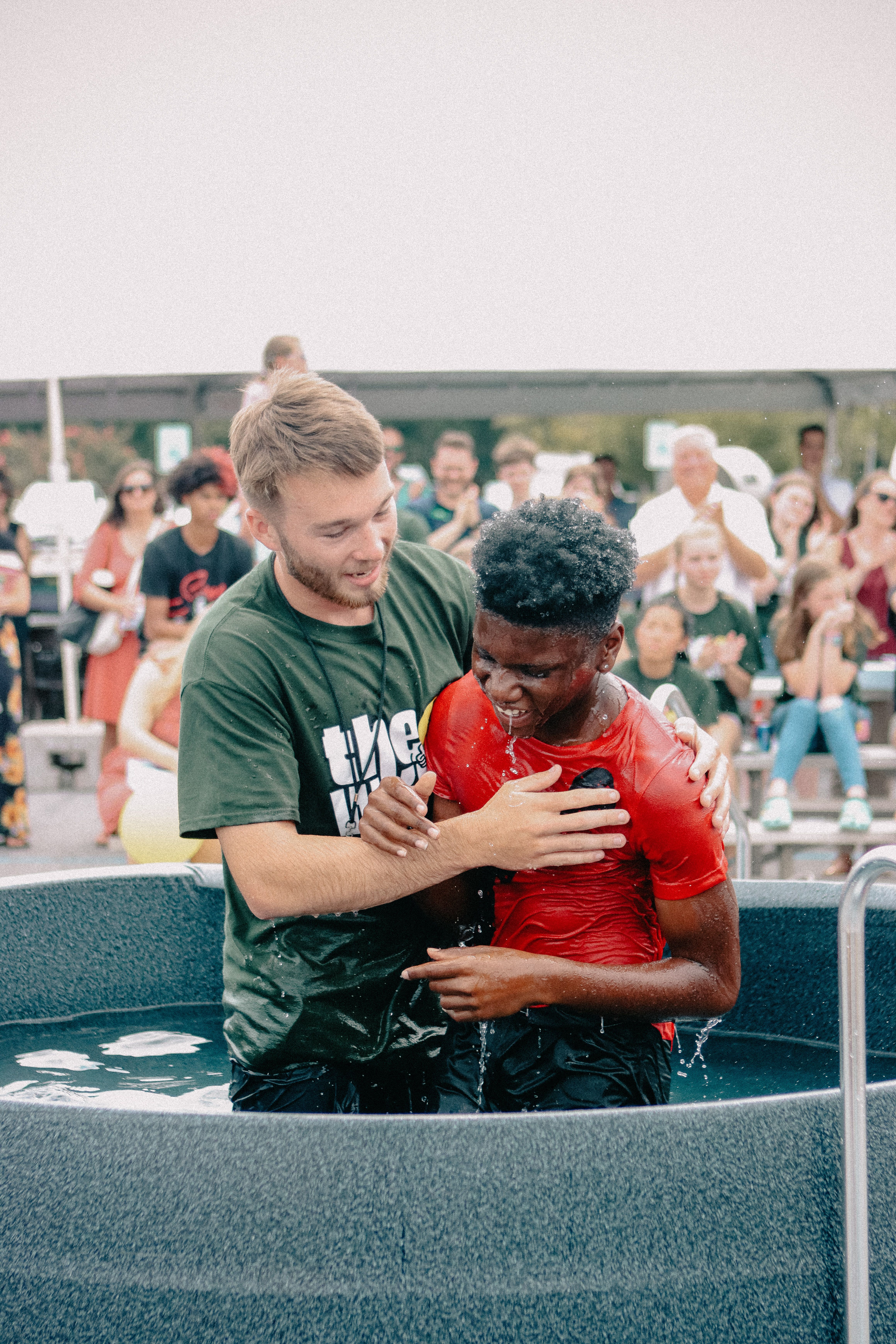 Christian Baptism Ceremony in Clemson · Free Stock Photo