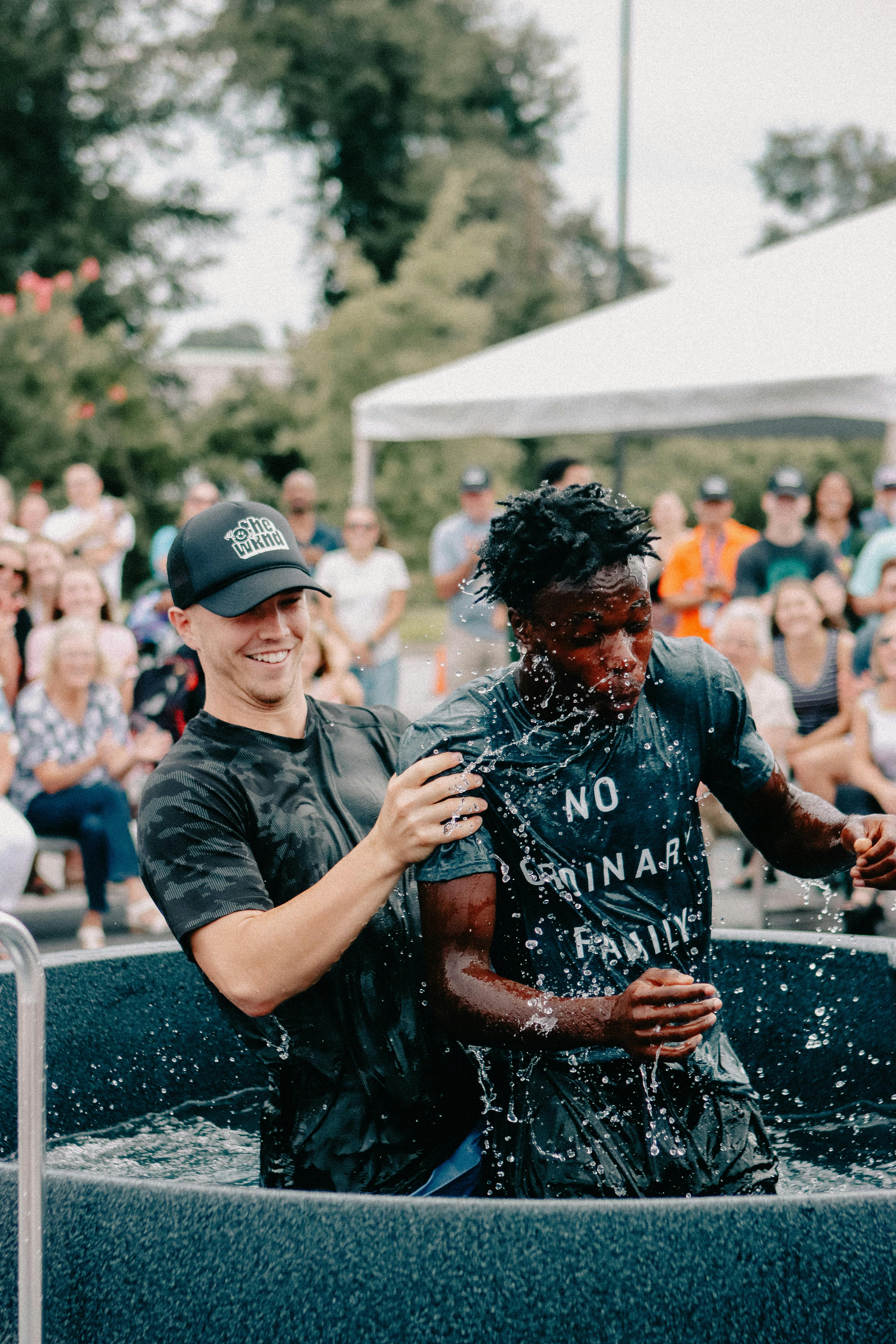 Outdoor Baptism Ceremony in South Carolina · Free Stock Photo