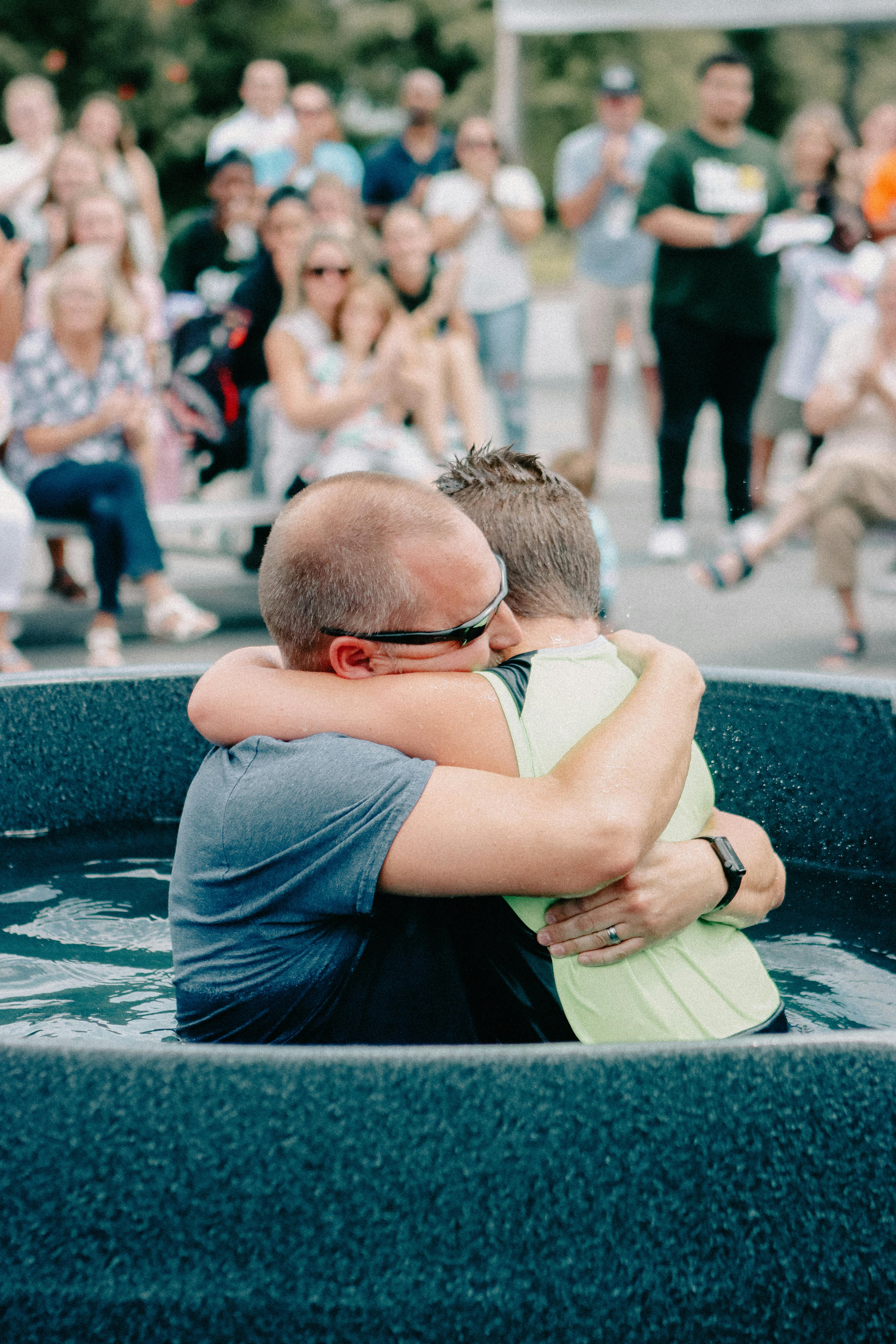 Outdoor Baptism Ceremony at Clemson · Free Stock Photo