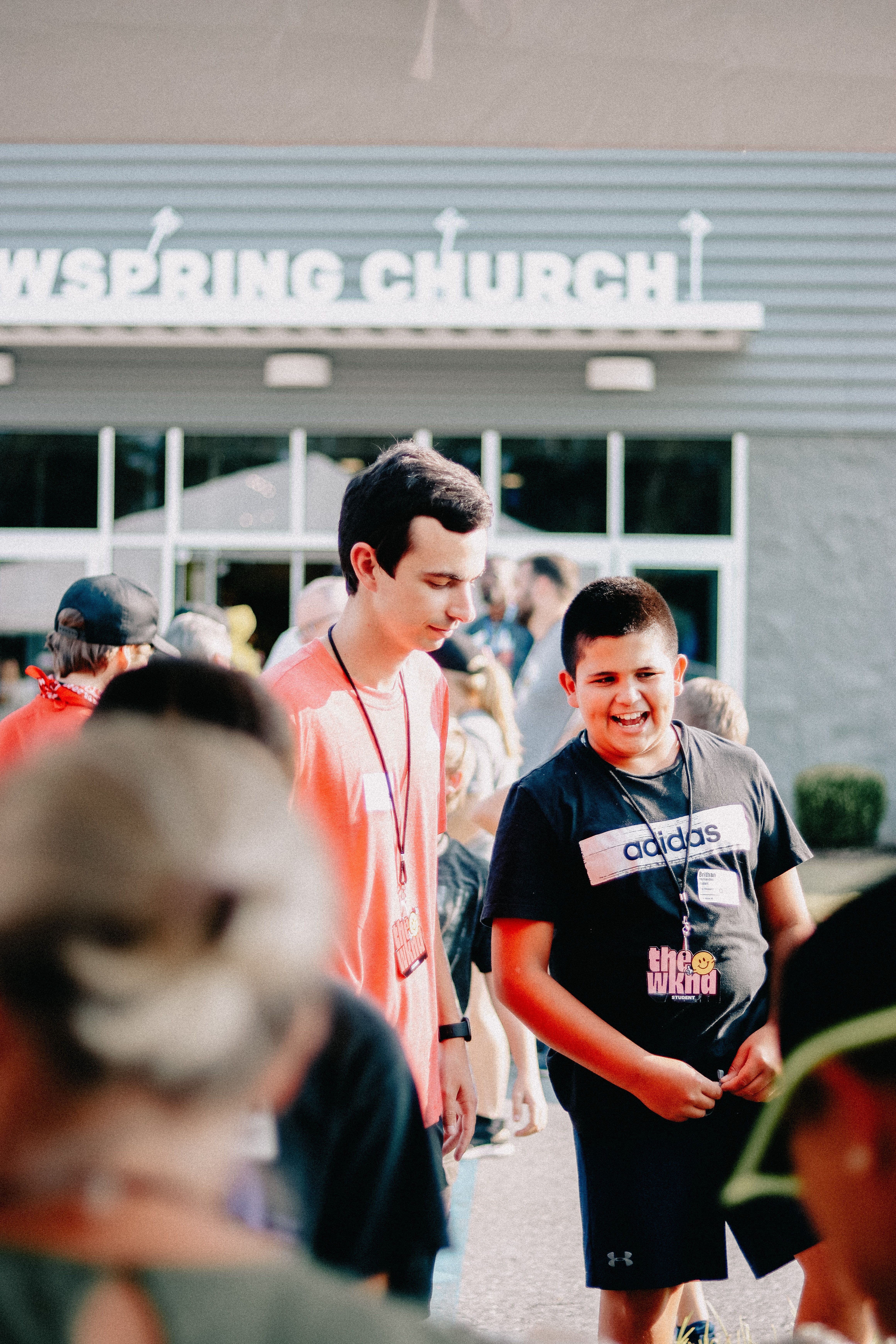 Joyful Outdoor Church Gathering in Summer · Free Stock Photo