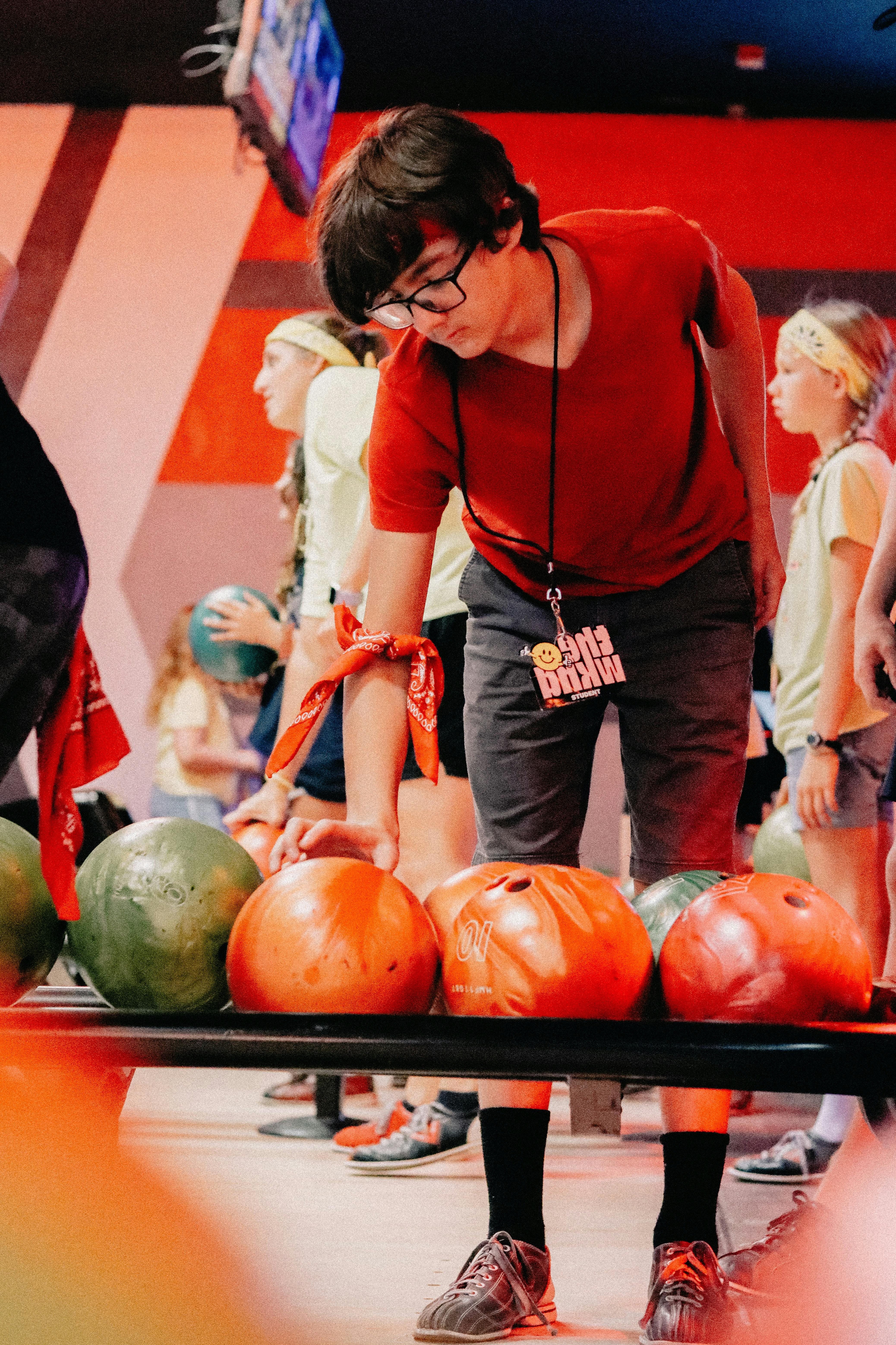 Youth Bowling Event at a Church Gathering · Free Stock Photo