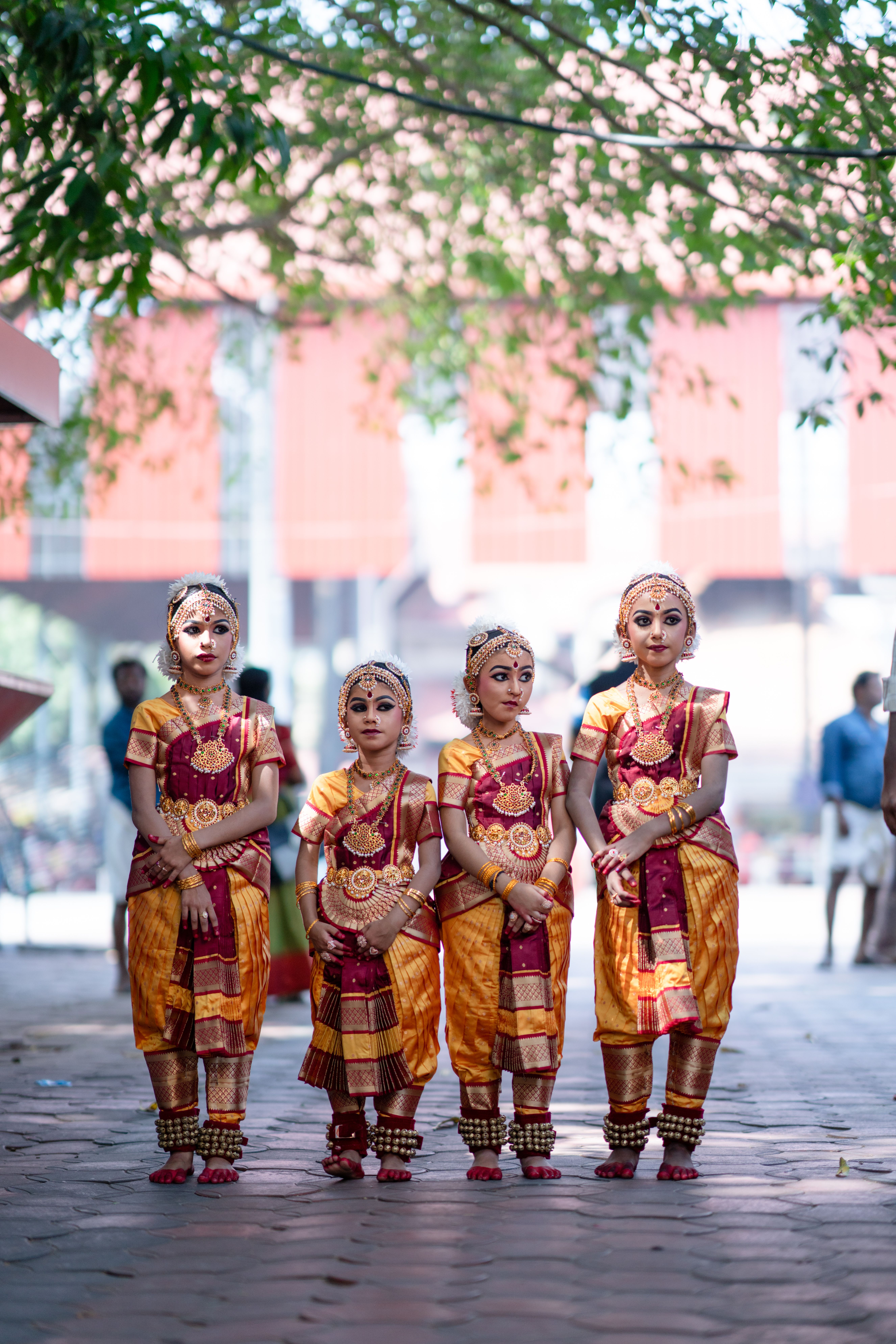 Des Danseurs Traditionnels Du Kerala En Costume · Photo gratuite