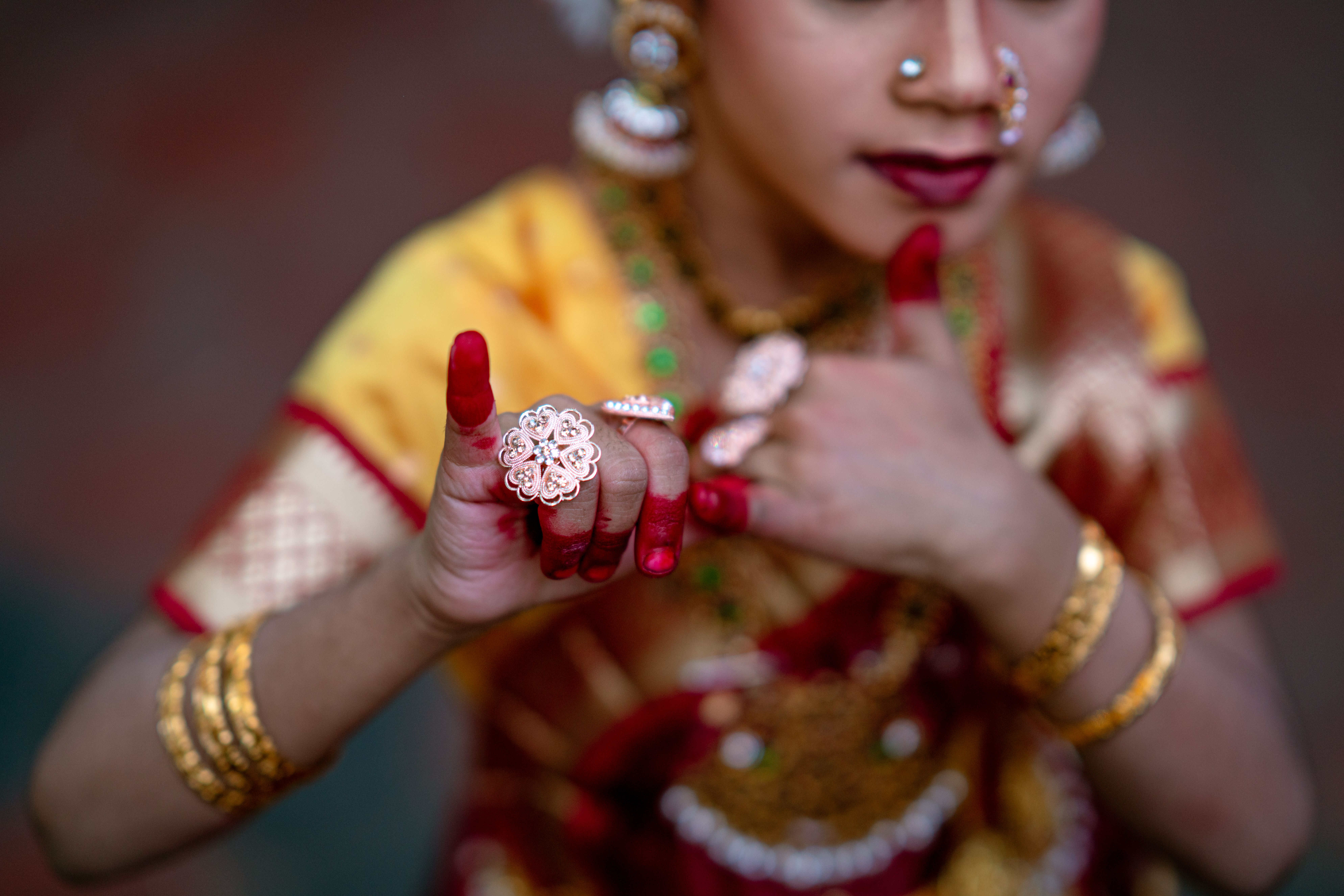 Traditional Bharatanatyam Dance Performer in Kerala · Free Stock Photo