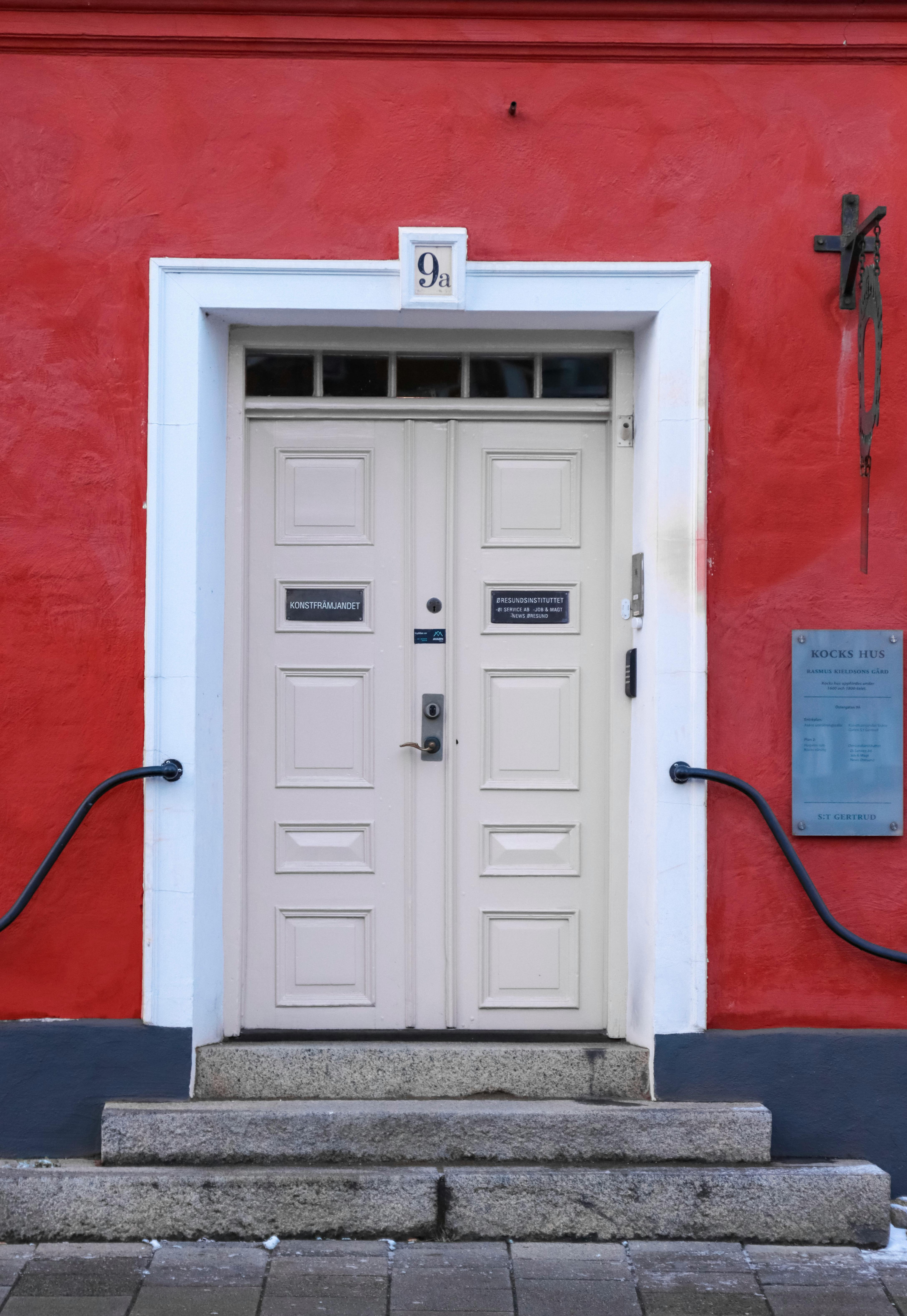 Elegant Nordic Doorway in Malmö, Sweden · Free Stock Photo