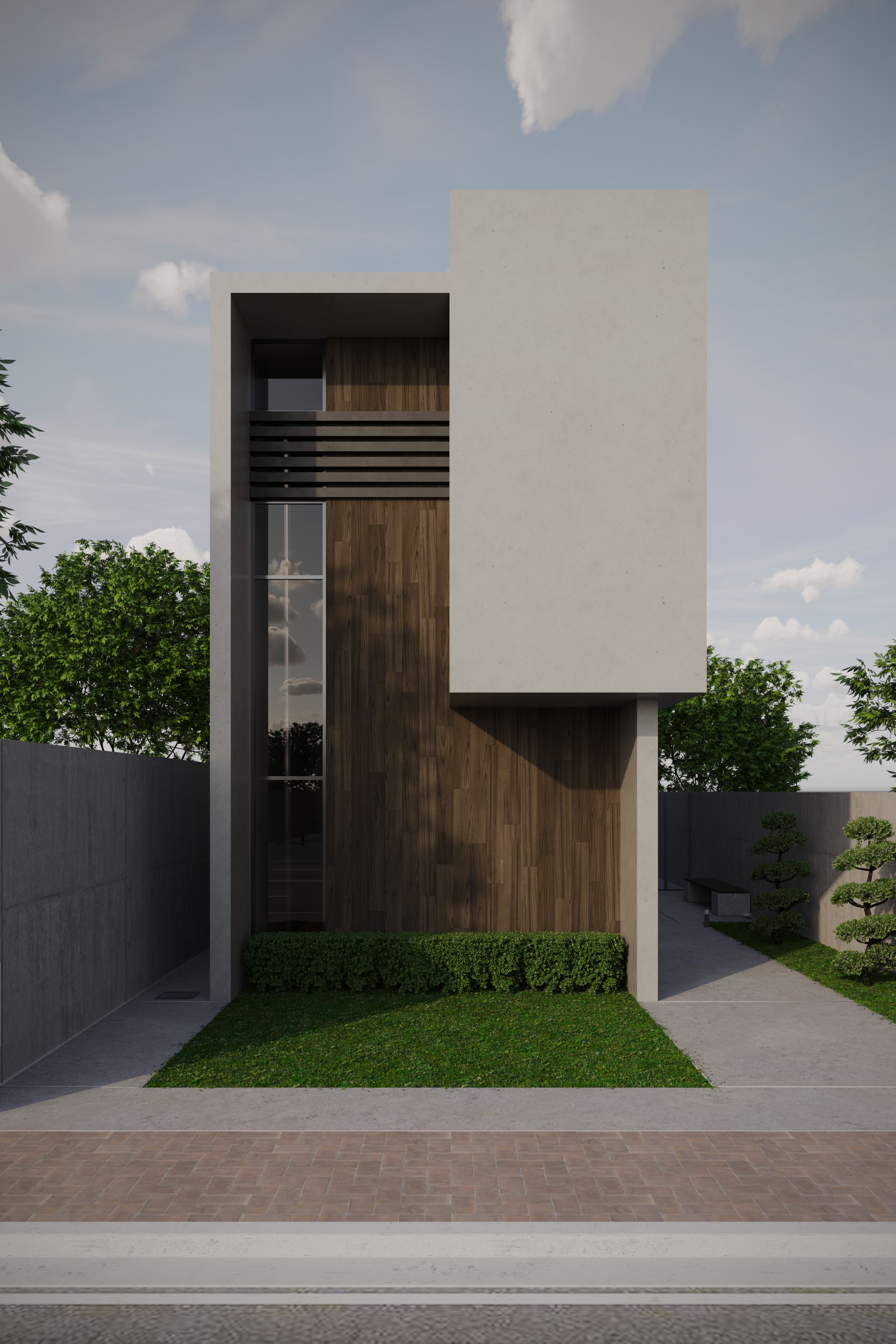 Desain Rumah Minimalis Modern Tampak Luar · Foto Stok Gratis