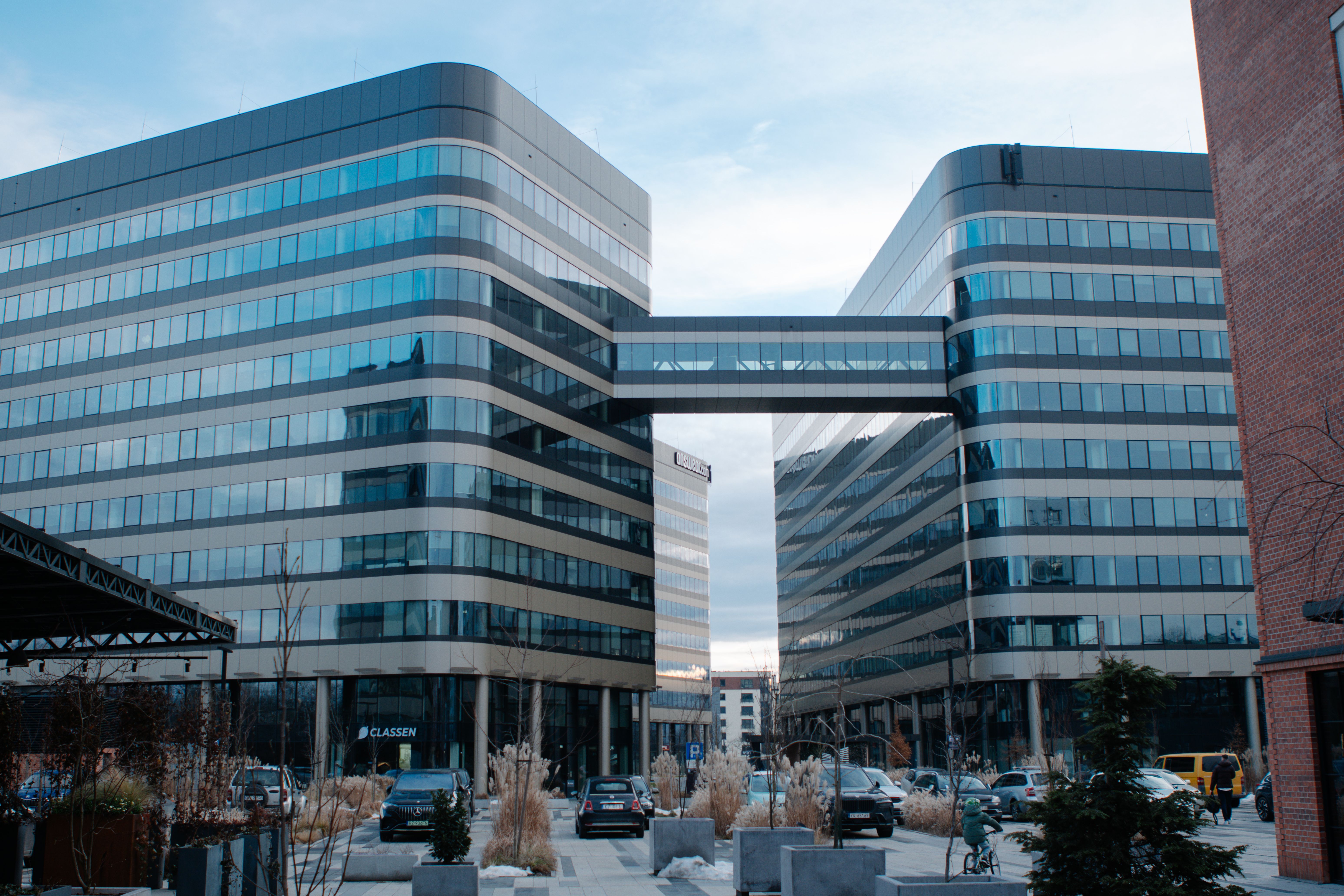 Modern Office Buildings in Kraków, Poland · Free Stock Photo