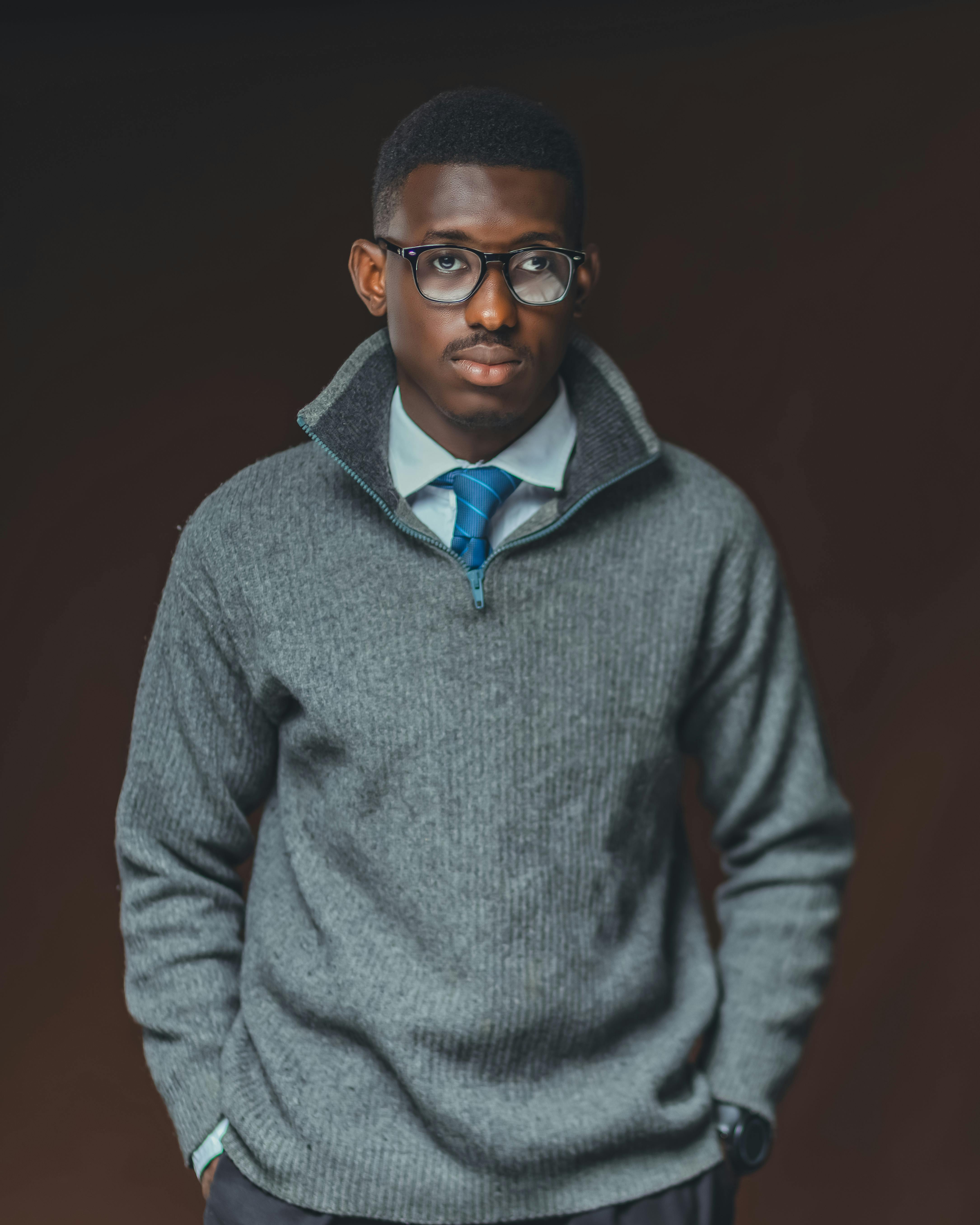 Stylish Professional Headshot of a Young Man · Free Stock Photo