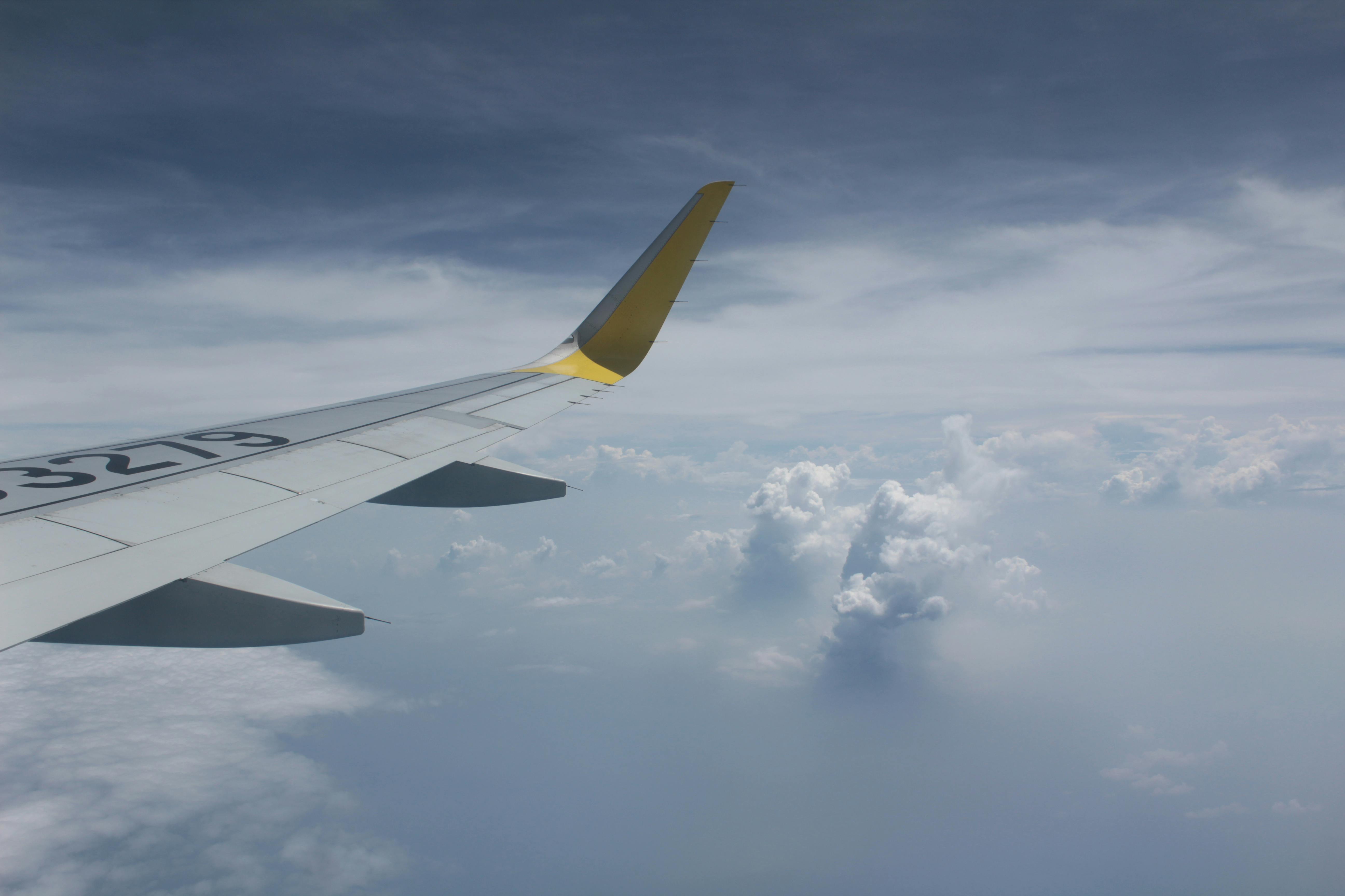 Airplane Window Seat View · Free Stock Photo