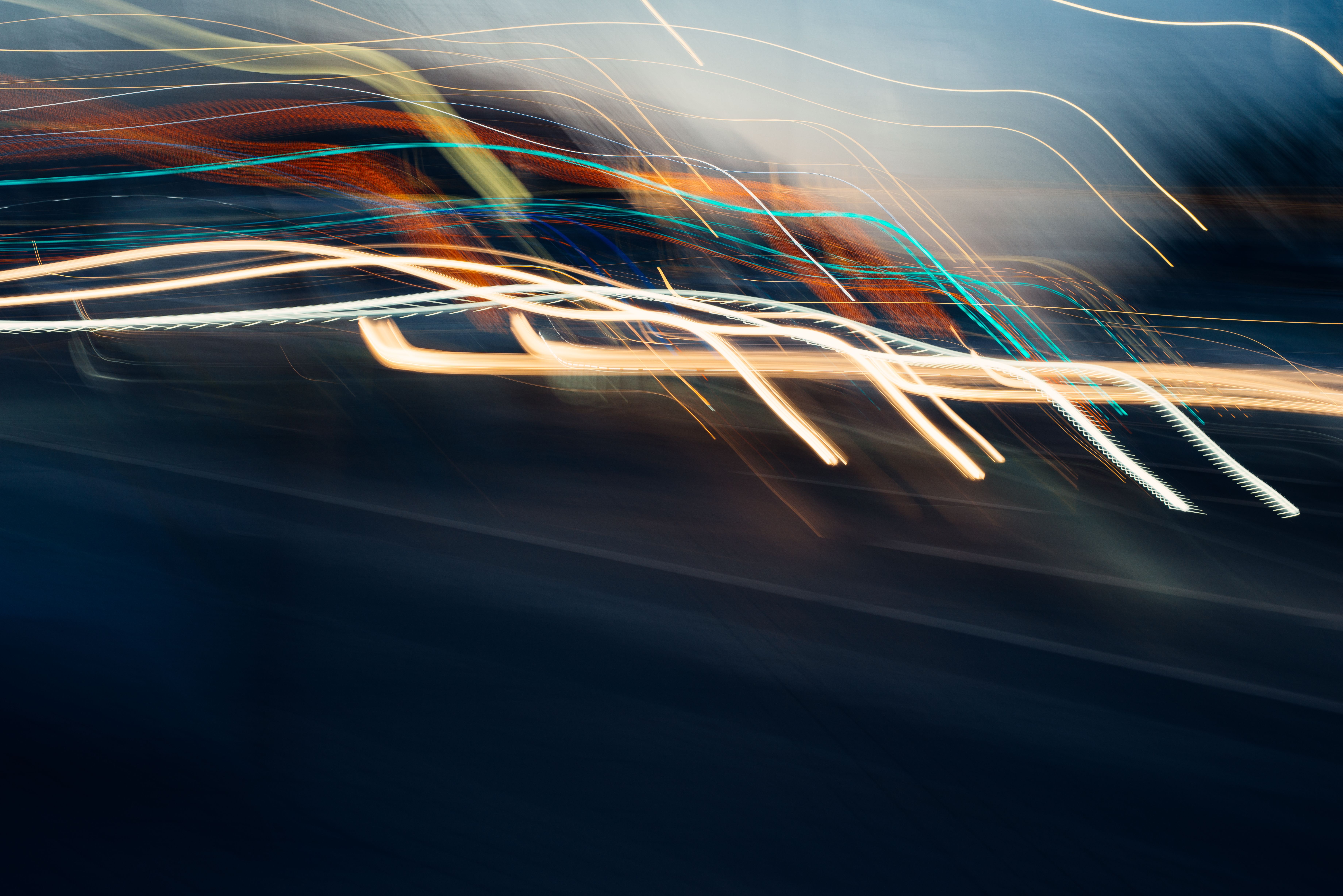 Bokeh Light Lines · Free Stock Photo