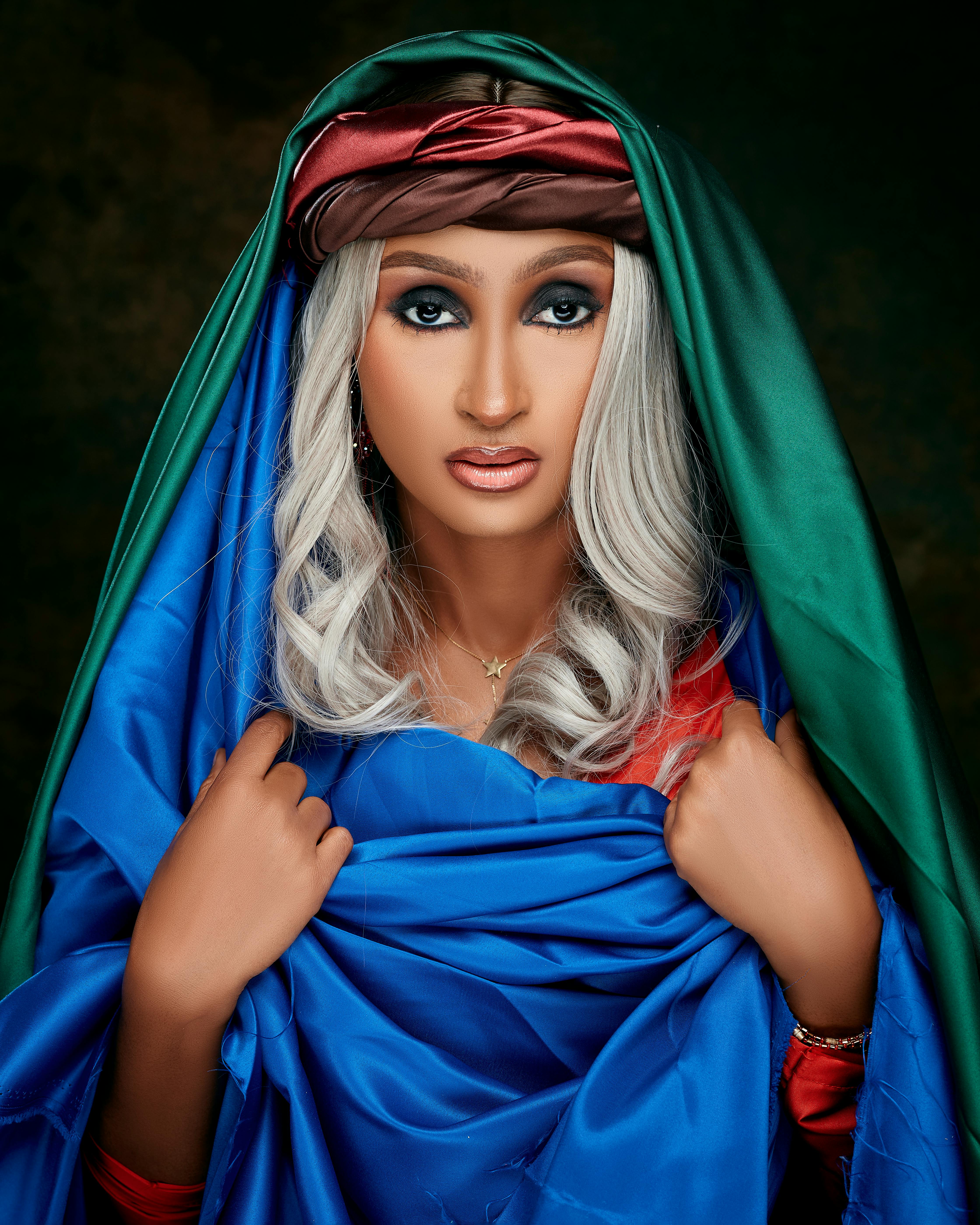 Portrait of Woman in Traditional Garb · Free Stock Photo