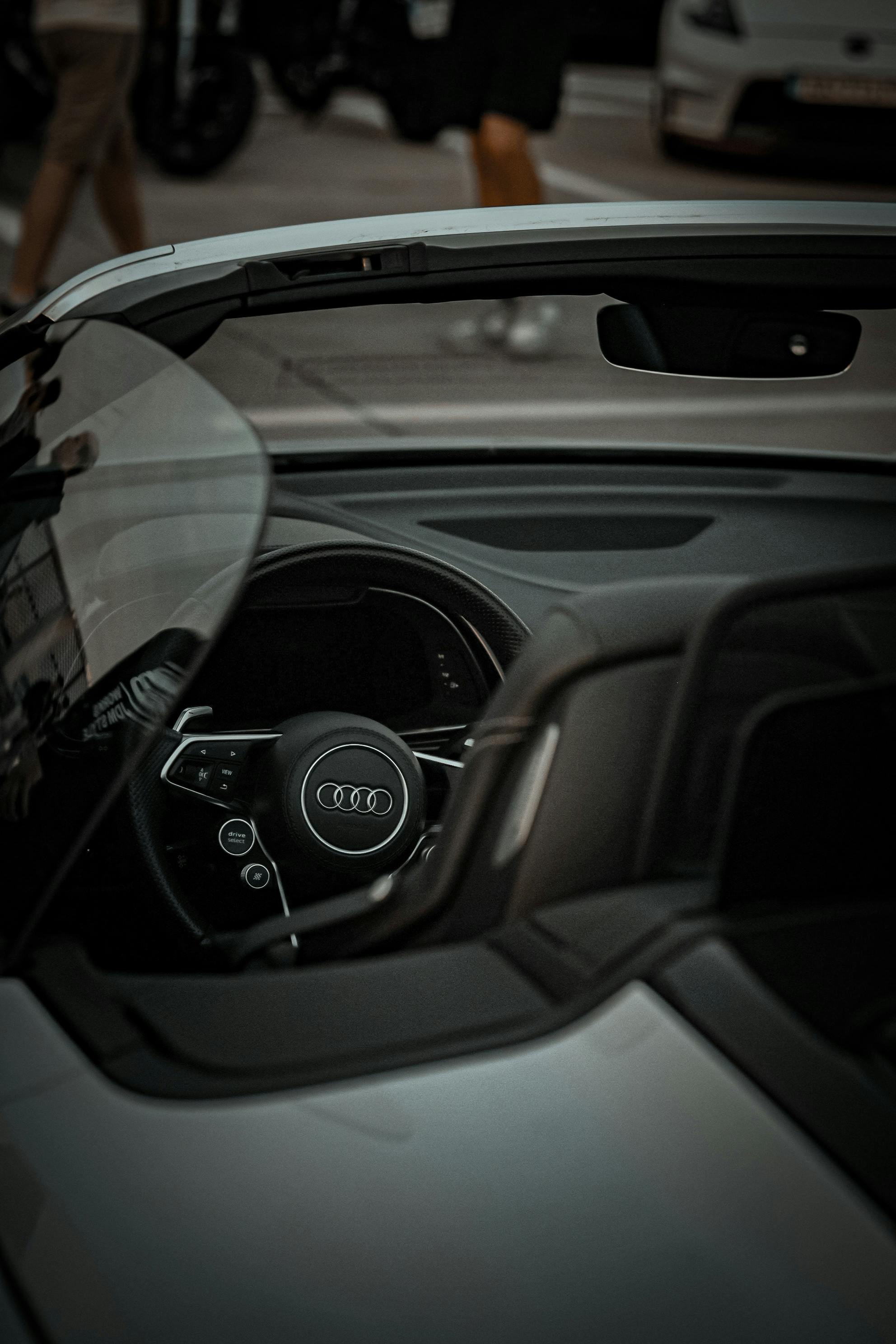 Luxury Audi Convertible Interior at Event · Free Stock Photo