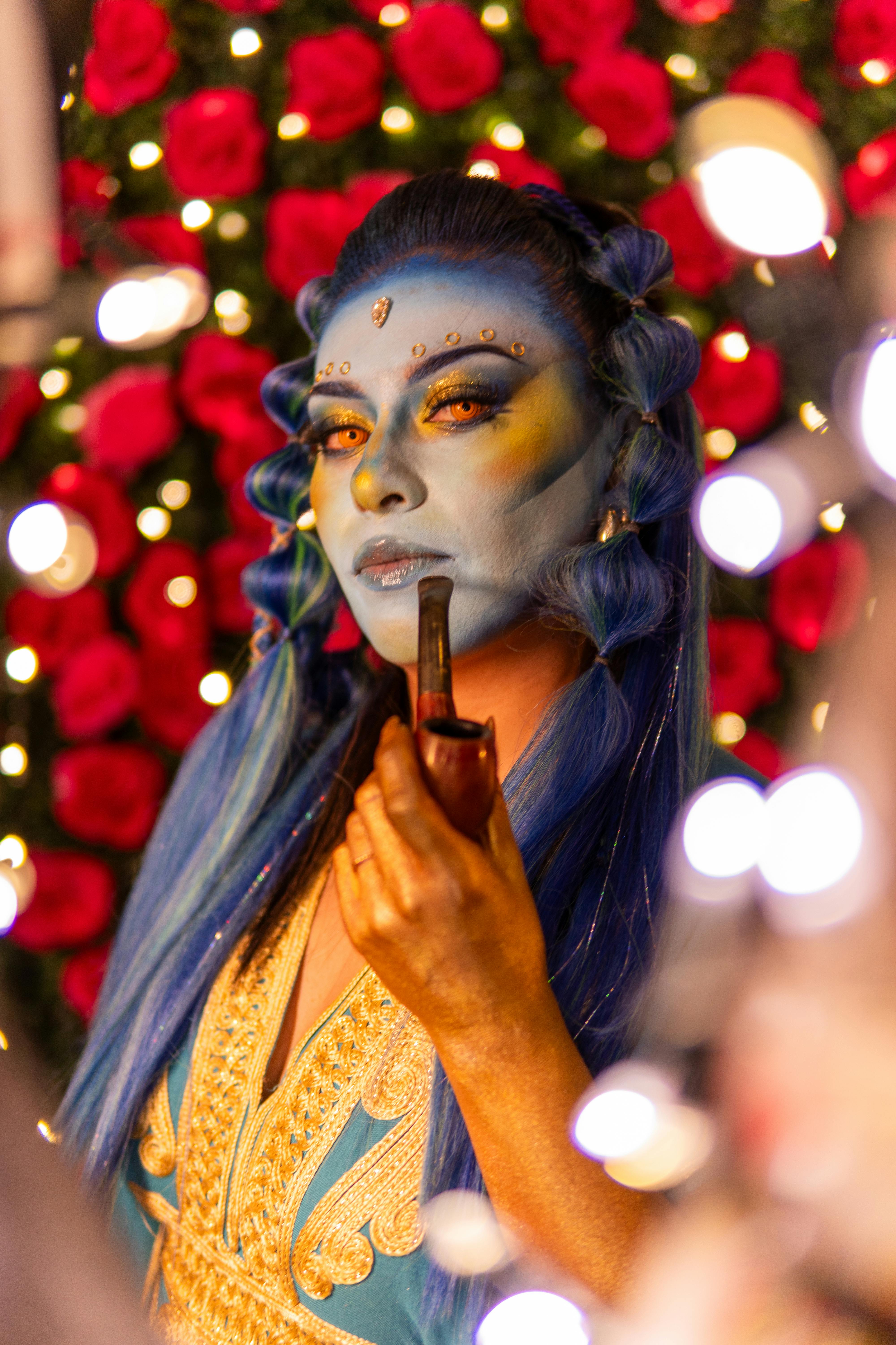 Colorful Tim Burton Style Cosplay Photography · Free Stock Photo