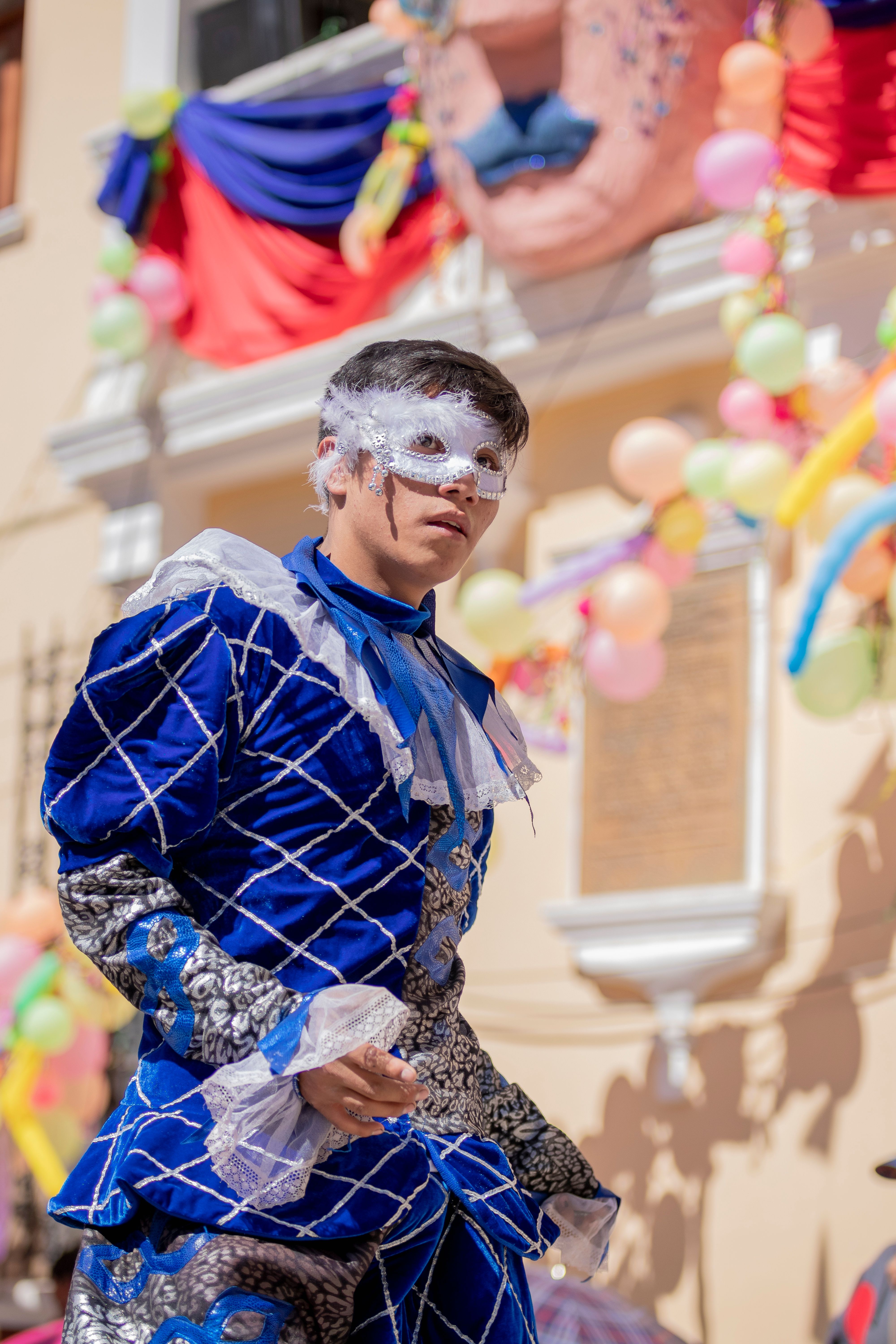 Vibrant Carnival Costume Parade Outdoor Celebration · Free Stock Photo