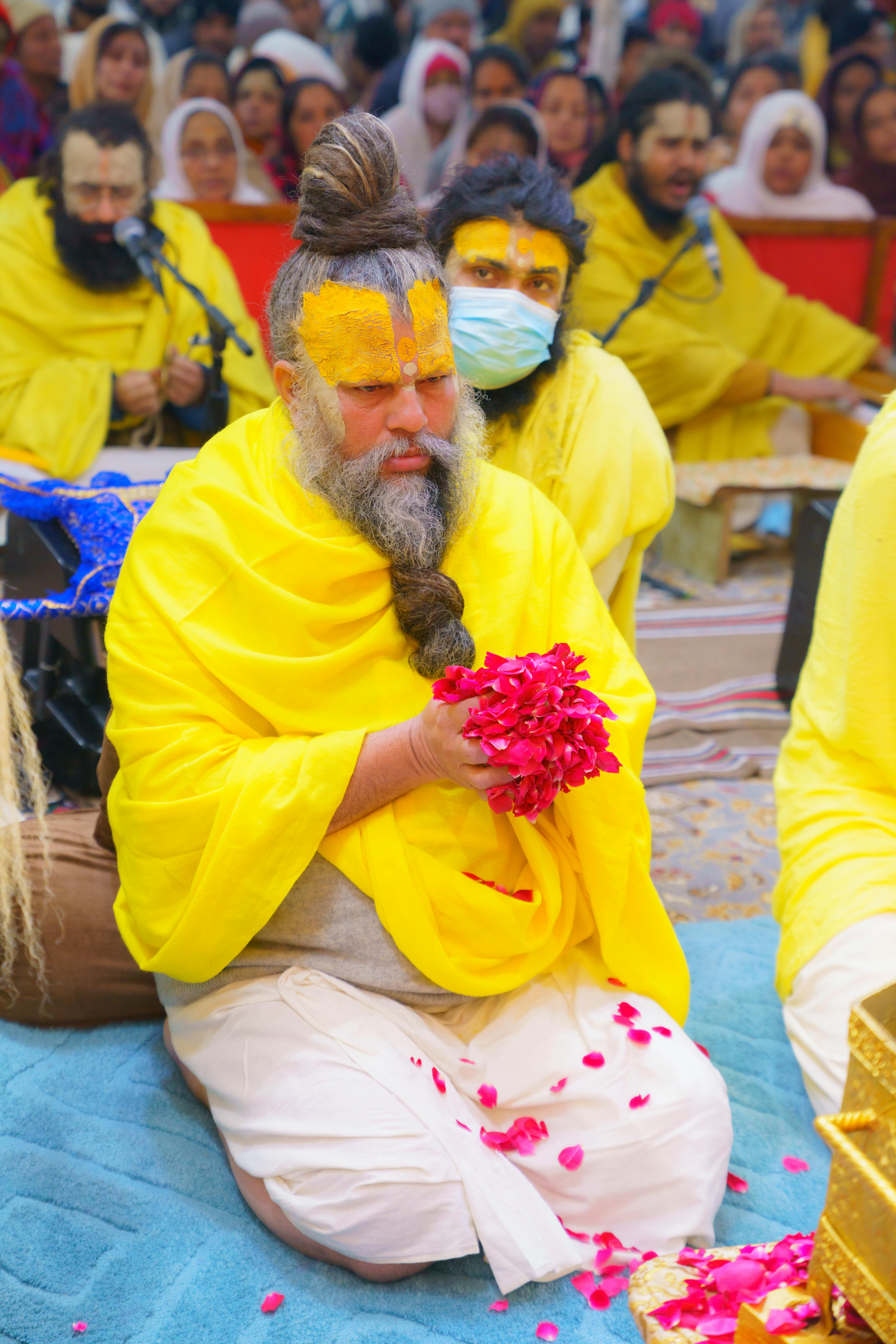 Hindu Ritual Ceremony in Mathura, India · Free Stock Photo
