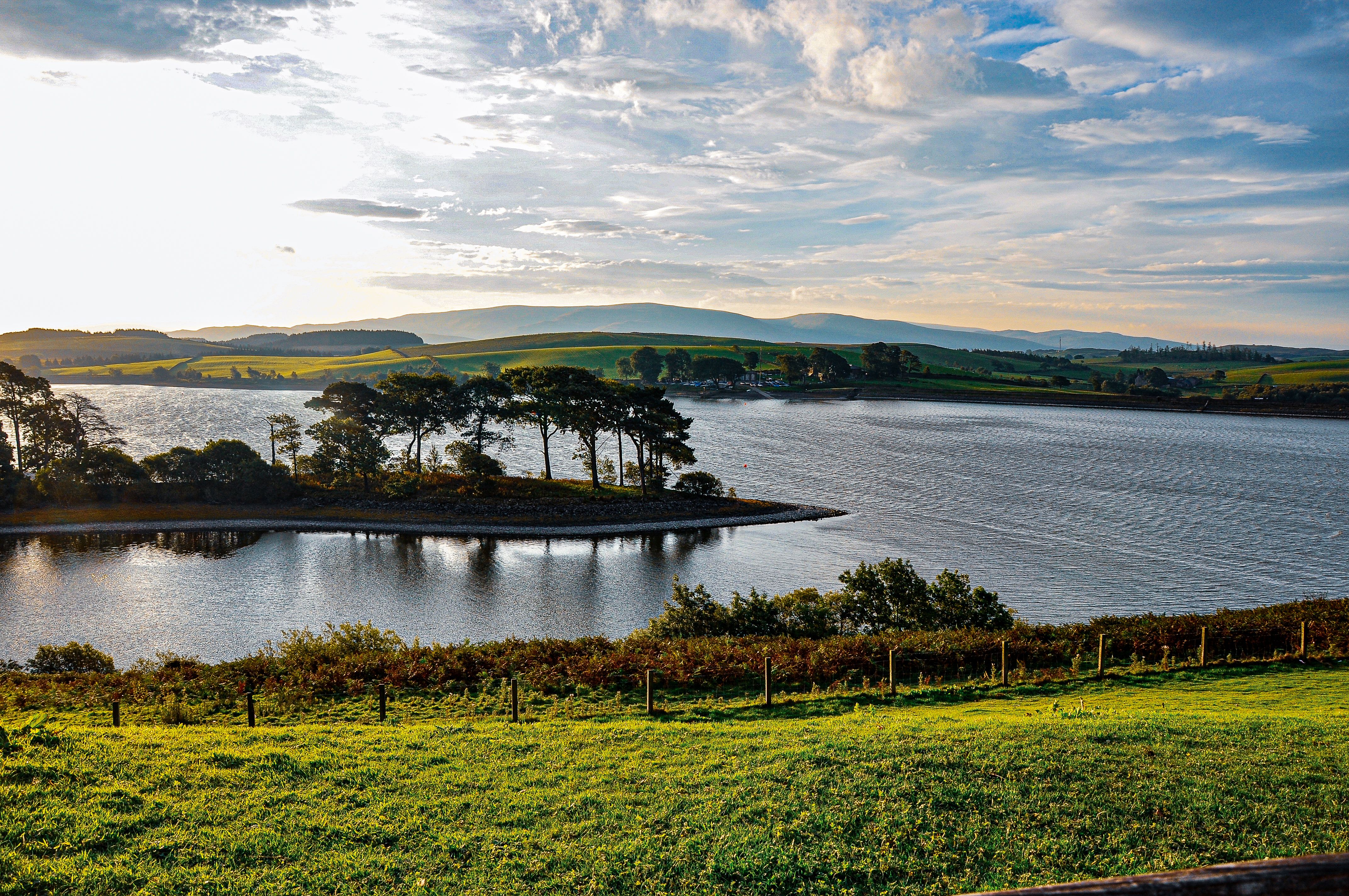 Scenic Lake View in the English Countryside · Free Stock Photo