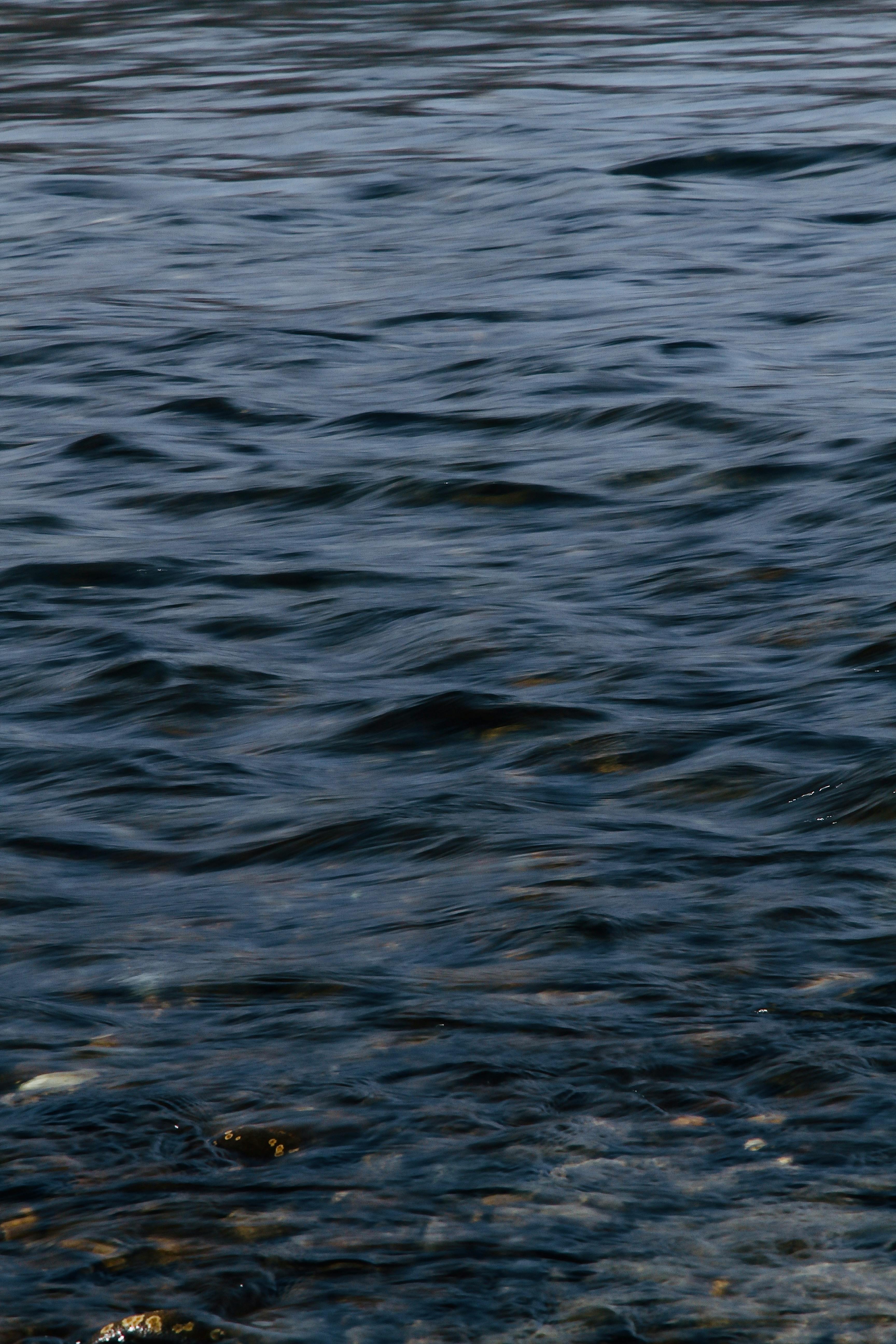 Calm Water Surface with Subtle Ripples · Free Stock Photo