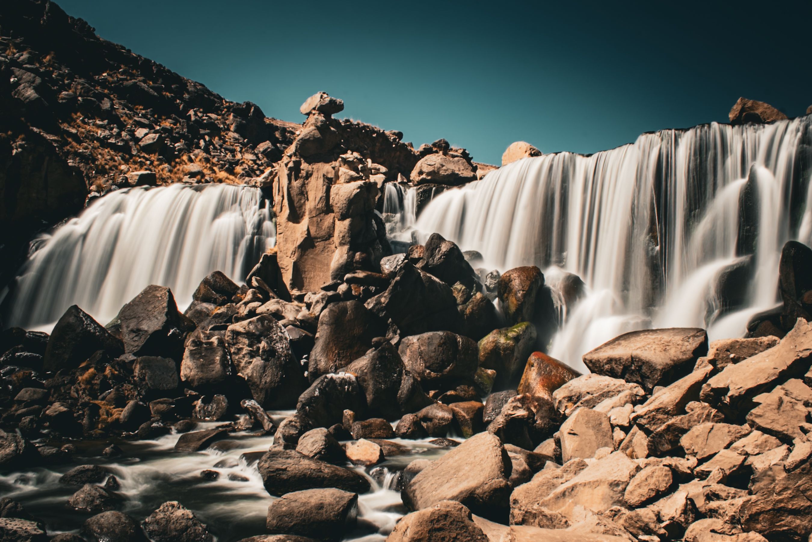 Stunning Waterfall in Arequipa, Peru · Free Stock Photo