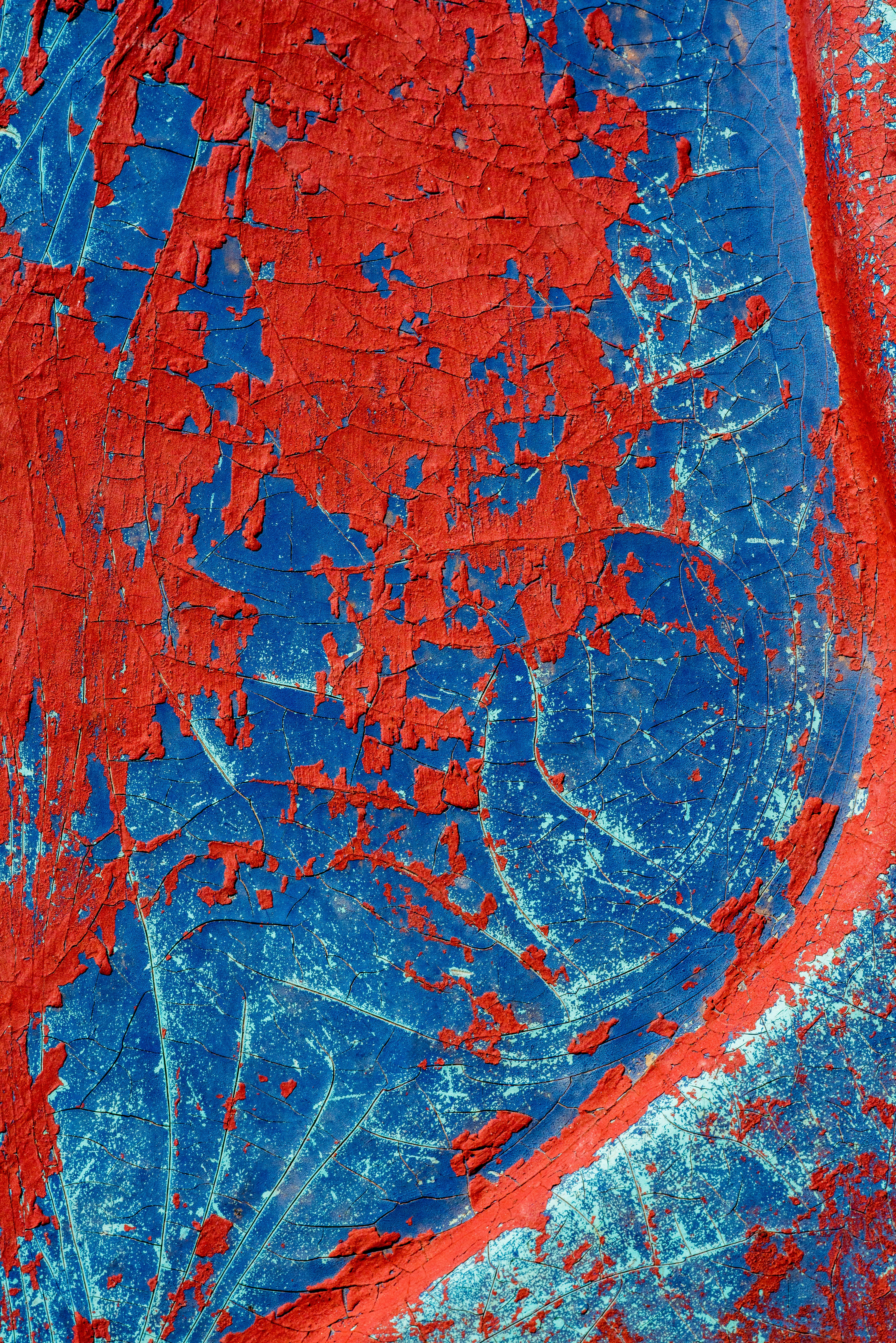 Colorful Abstract Texture with Red and Blue Paint · Free Stock Photo