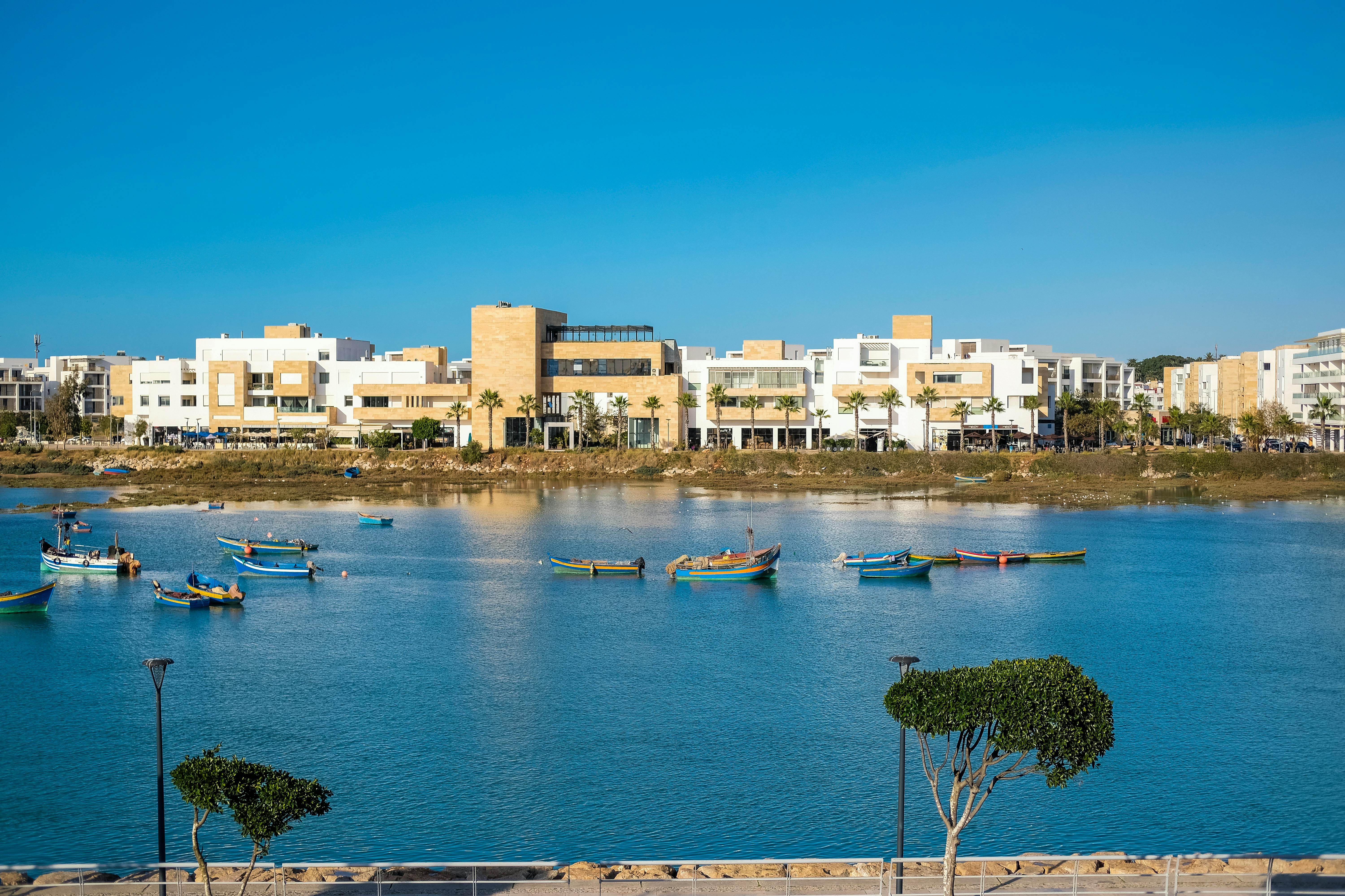 Scenic View of Bouregreg Marina, Rabat, Morocco · Free Stock Photo