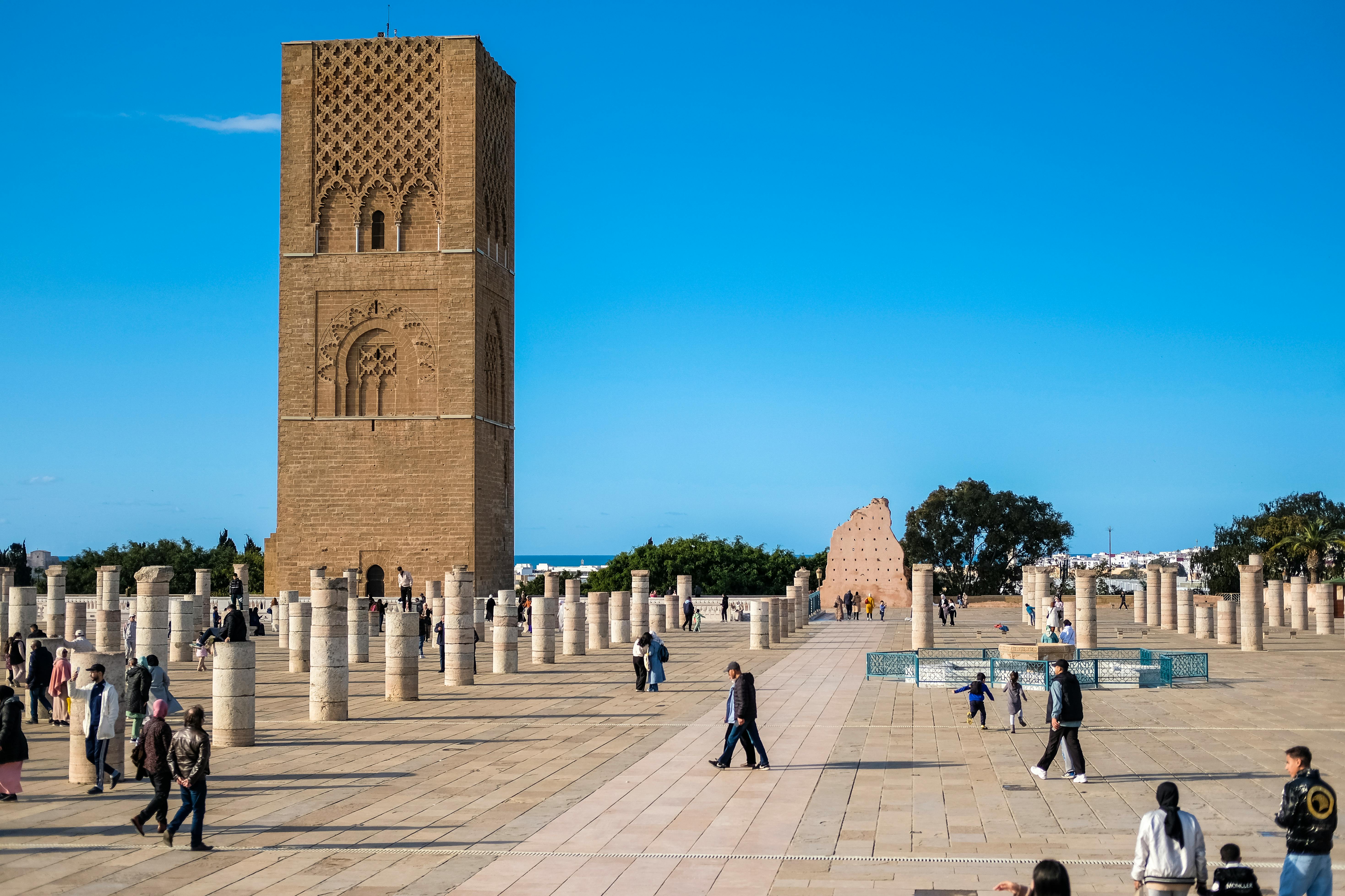 Majestic Hassan Tower in Rabat, Morocco · Free Stock Photo