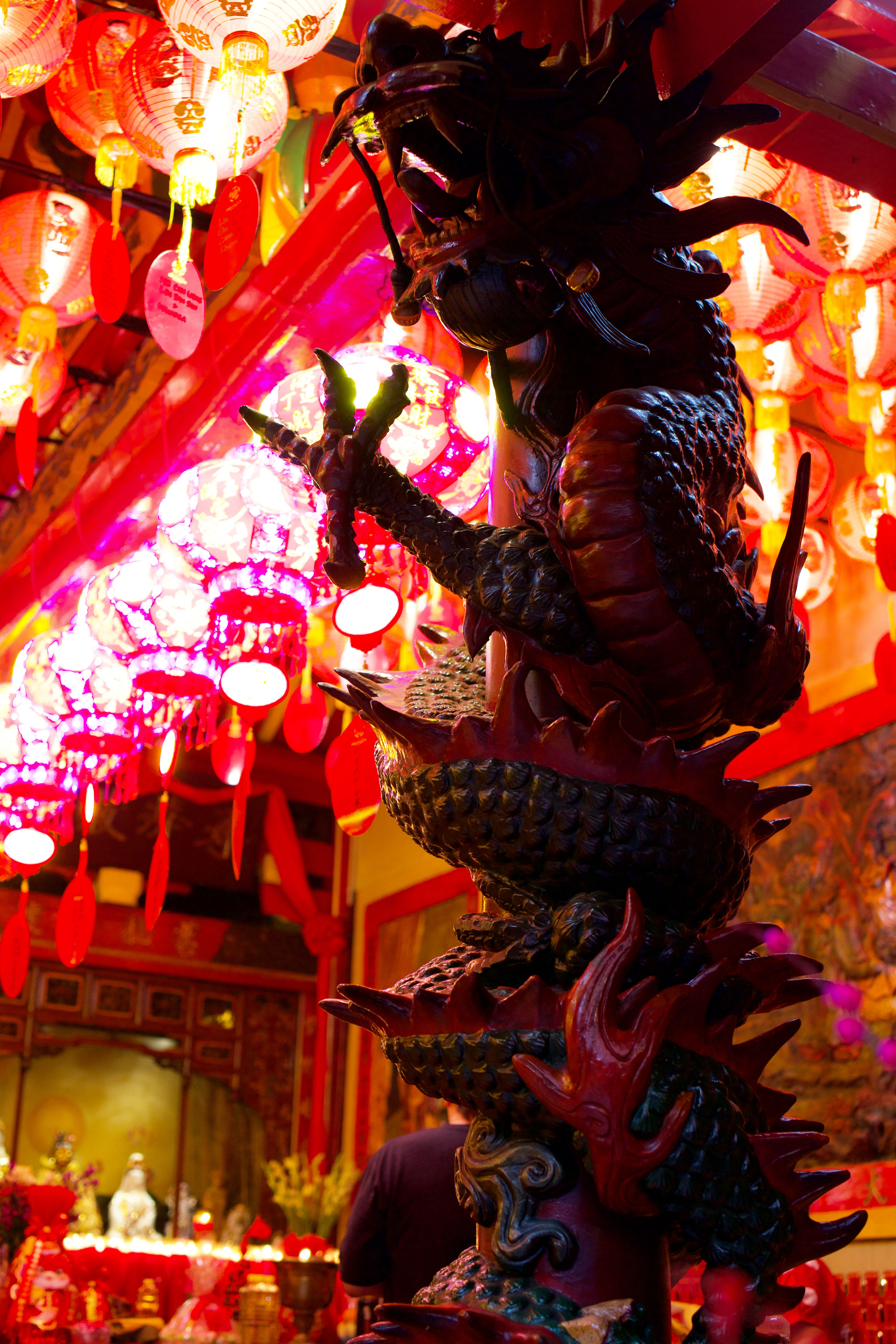 Vibrant Chinese New Year Dragon Decoration · Free Stock Photo