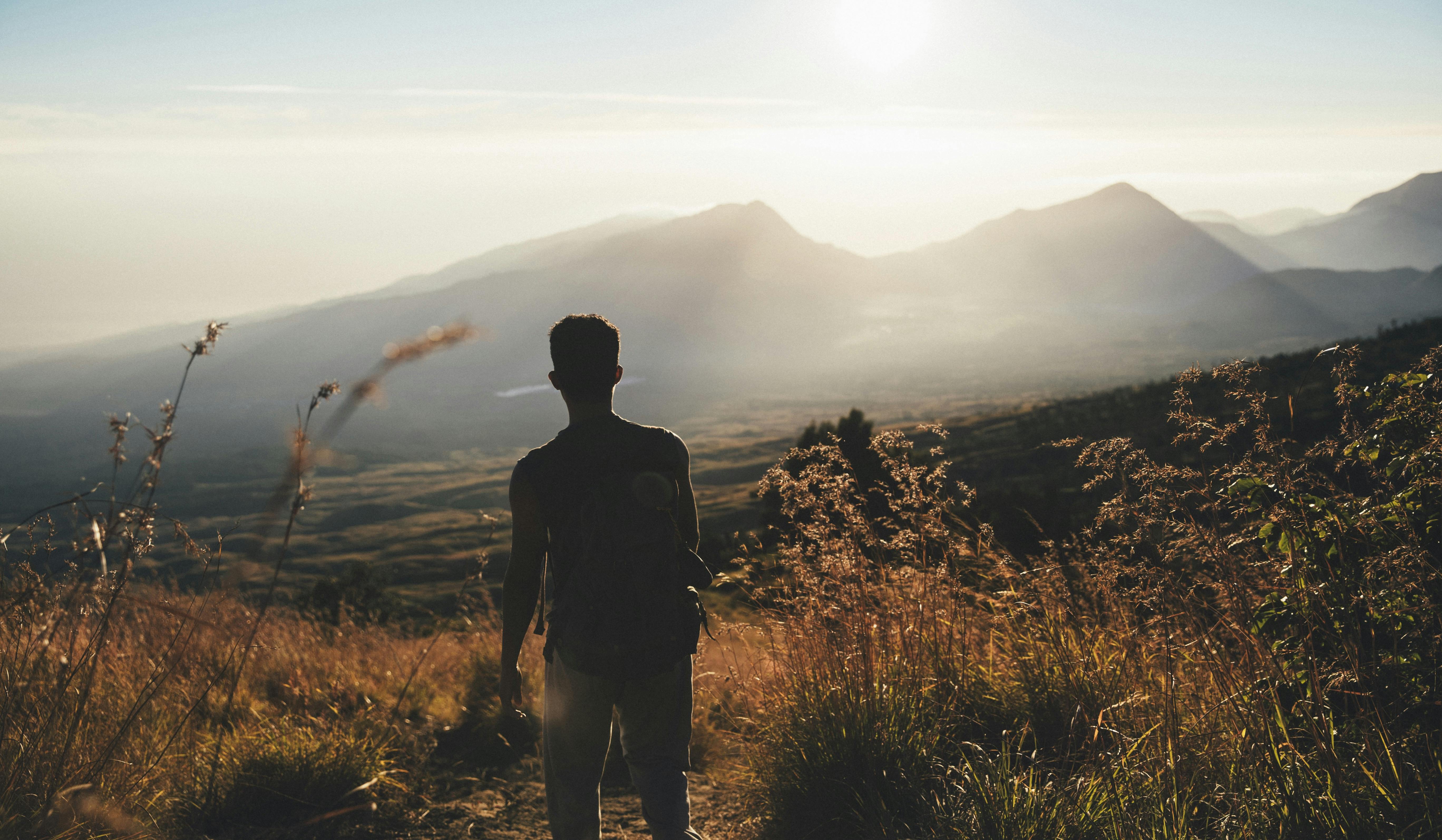 Man Standing on Field · Free Stock Photo