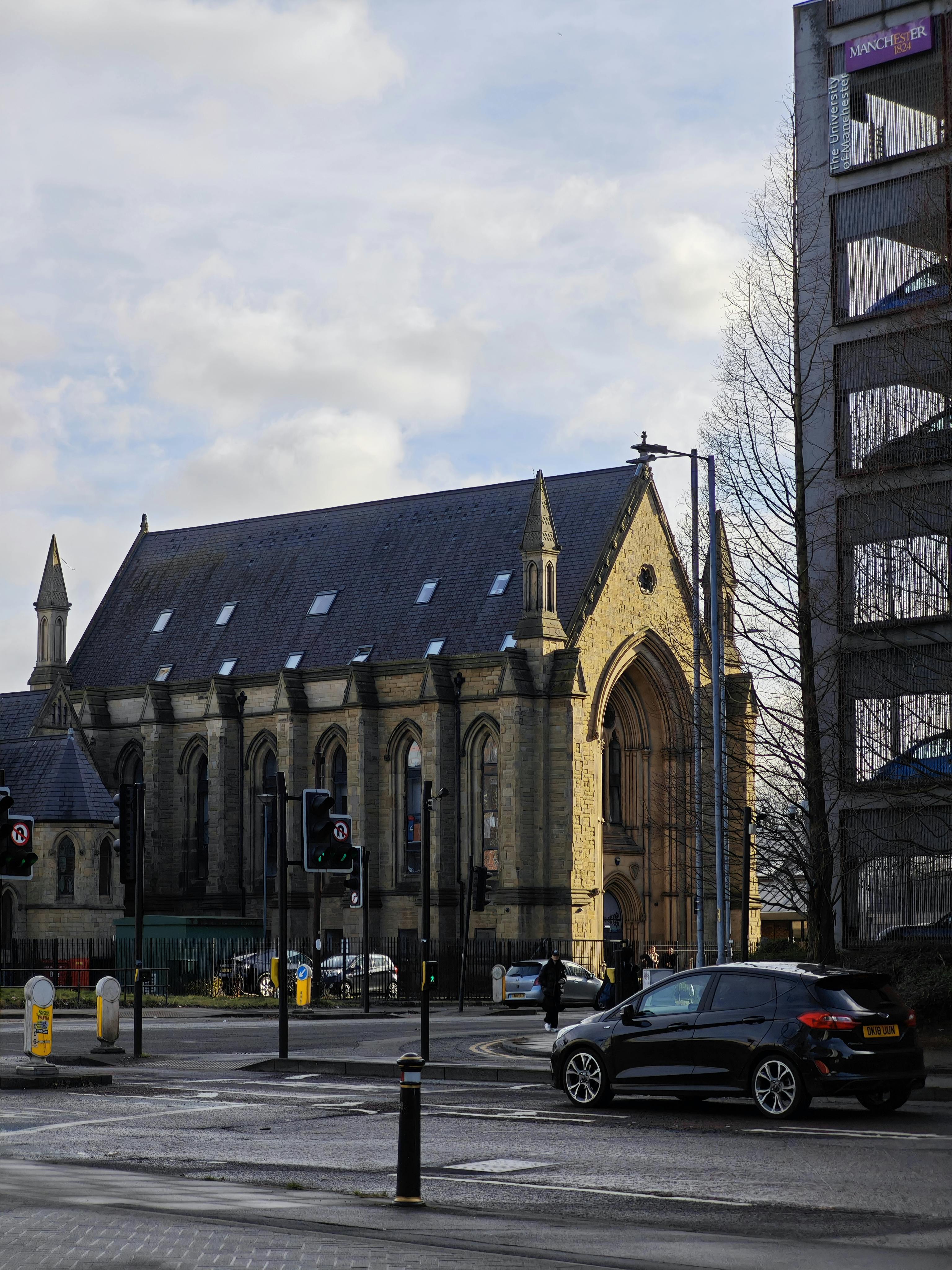 Historic Church Building in Urban Cityscape · Free Stock Photo