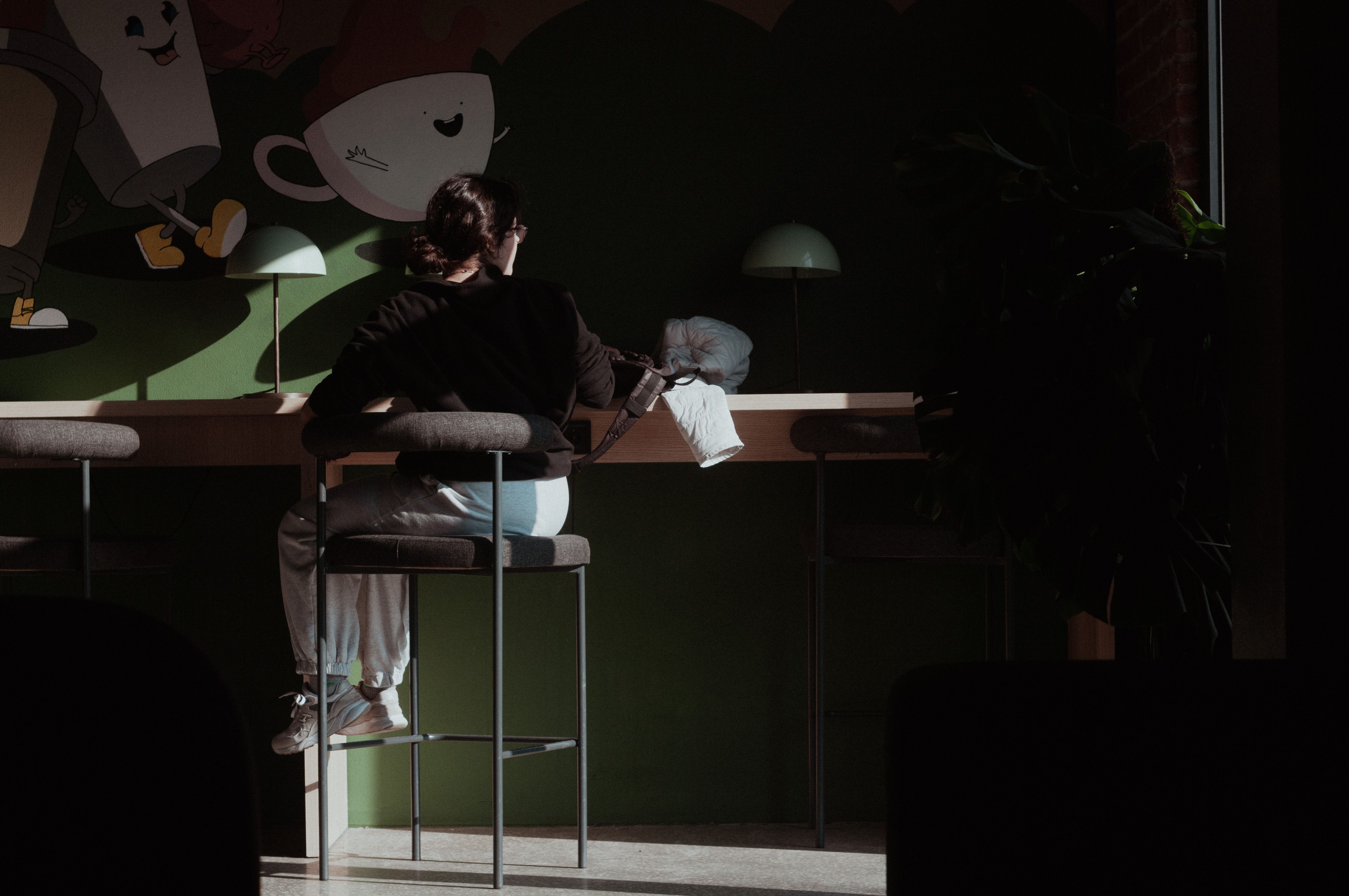Quiet Moment in Istanbul Café Interior · Free Stock Photo