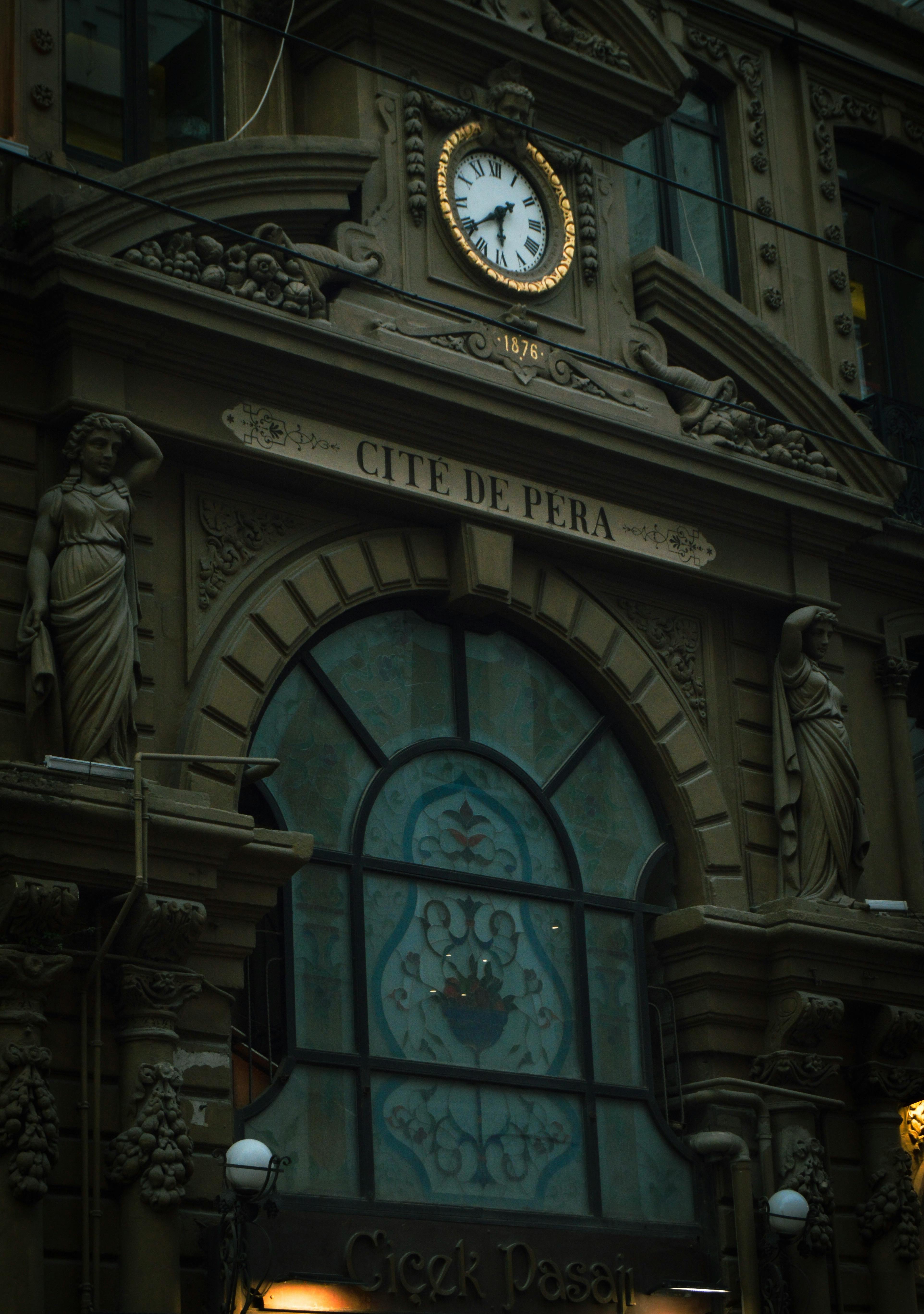 Historic Cité de Pera Entrance in Istanbul · Free Stock Photo