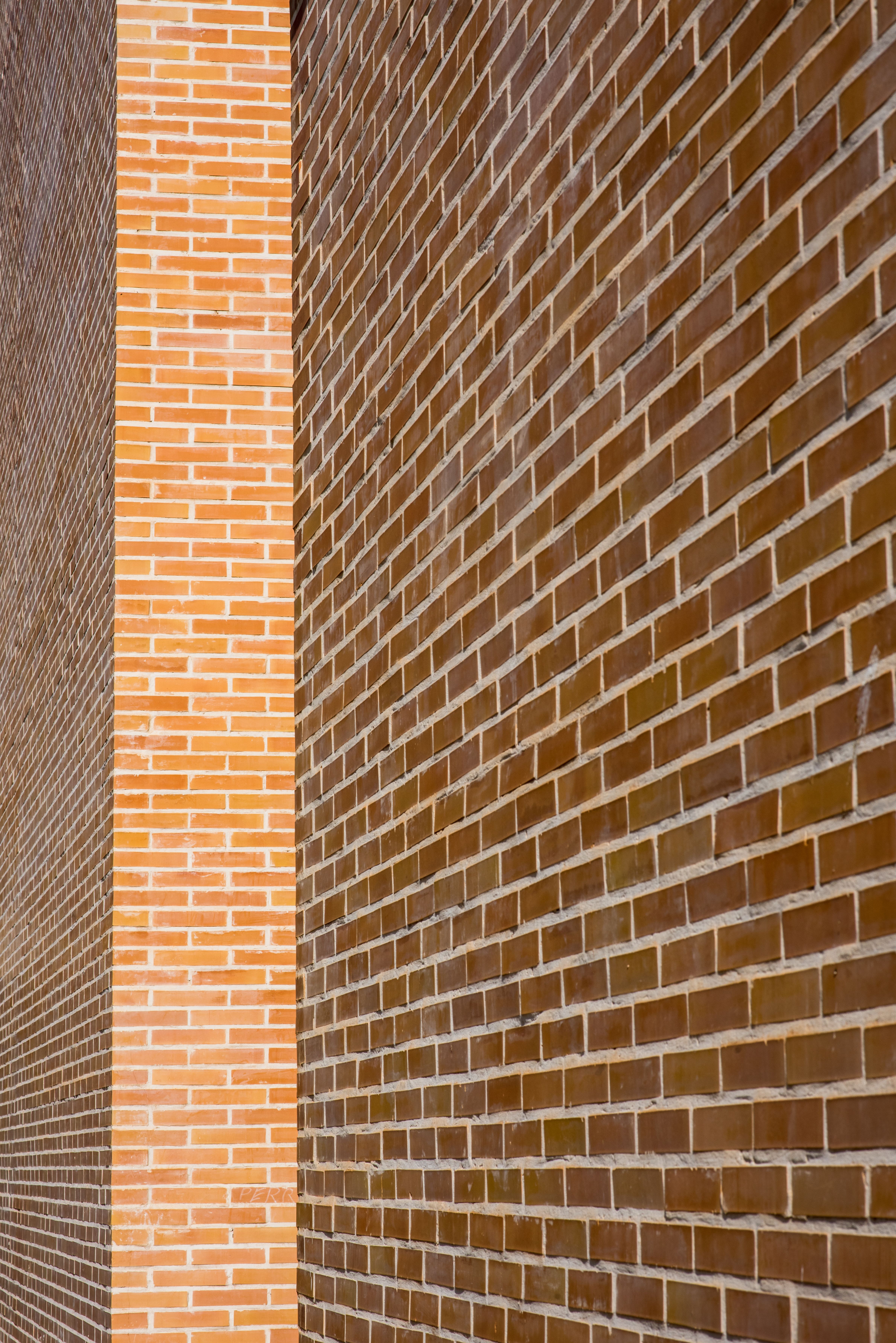 Perspectiva Abstracta De Una Estructura De Pared De Ladrillo · Foto de ...