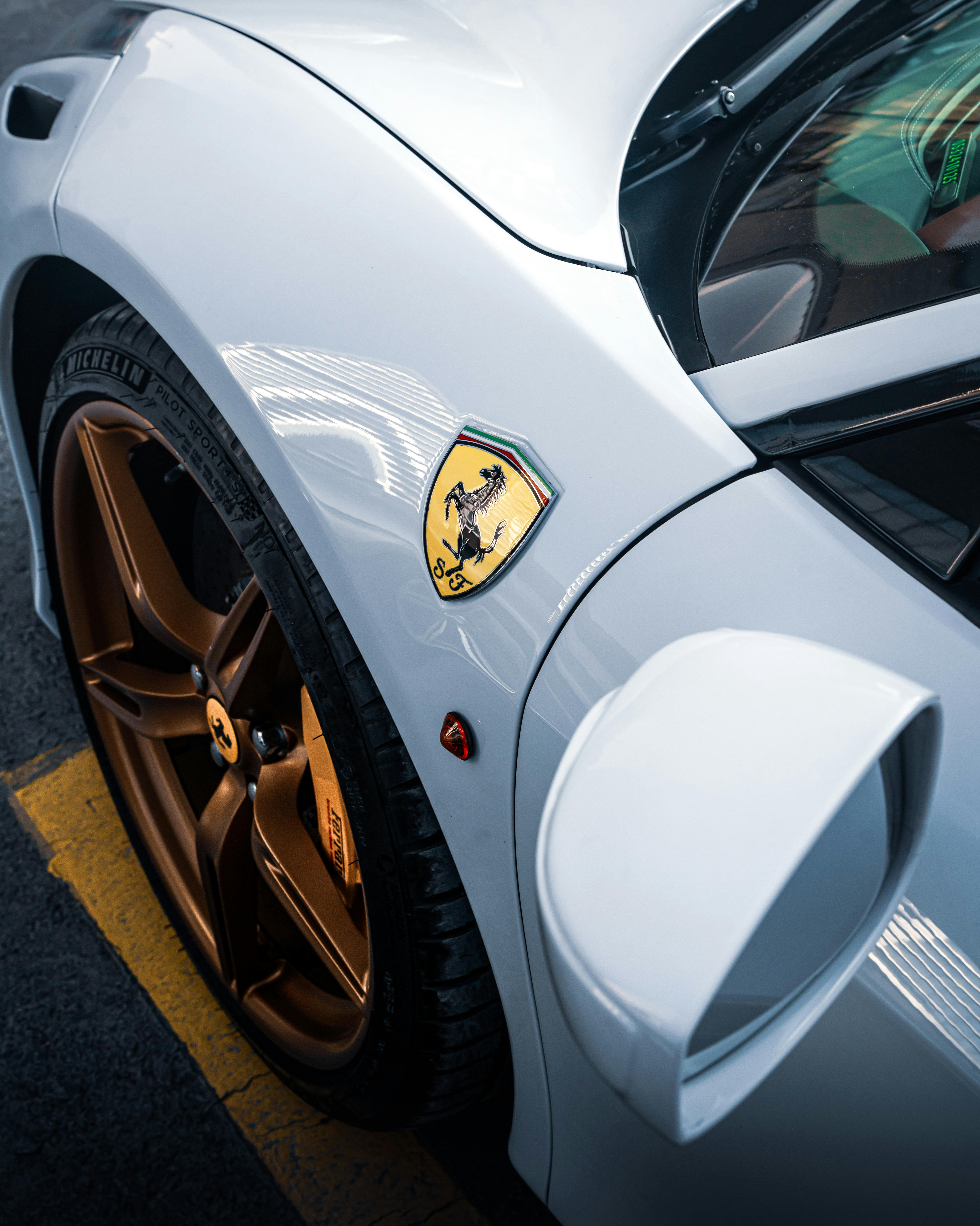 Close-up of Luxury Sports Car Wheel in Ankara · Free Stock Photo