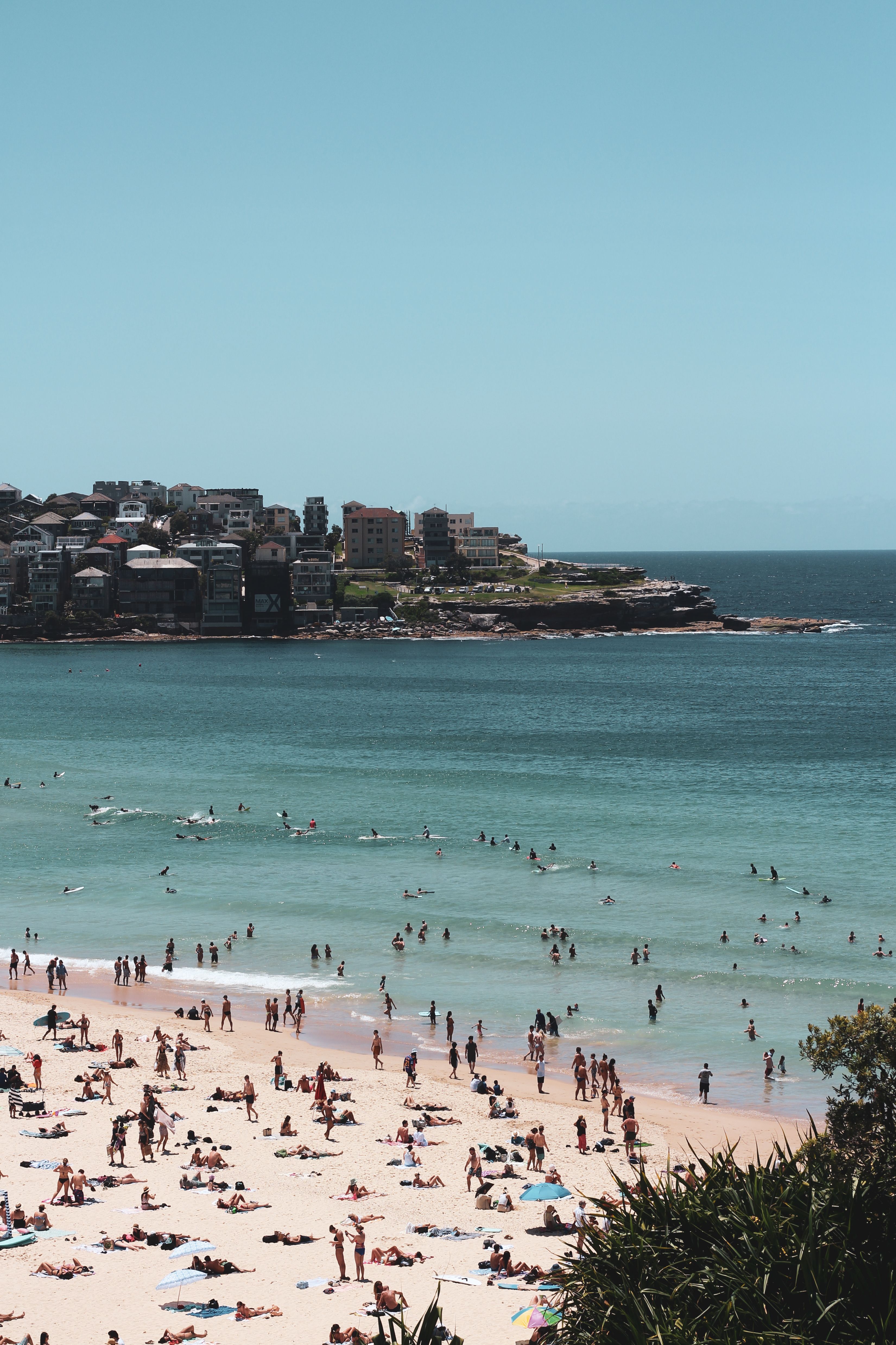 Sunny Day at Bondi Beach in Australia · Free Stock Photo