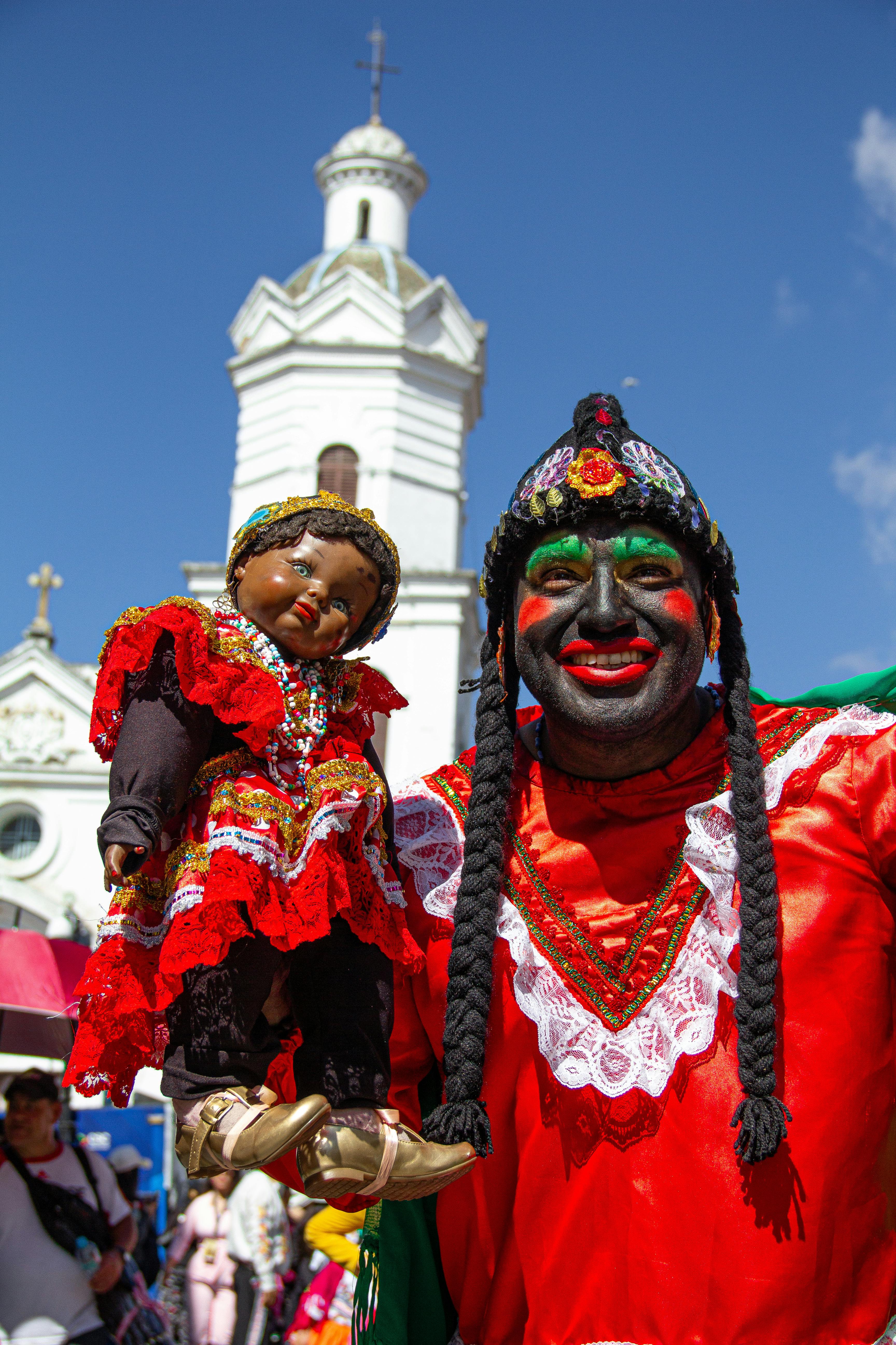 Traditional Festival Celebration in Ecuador · Free Stock Photo