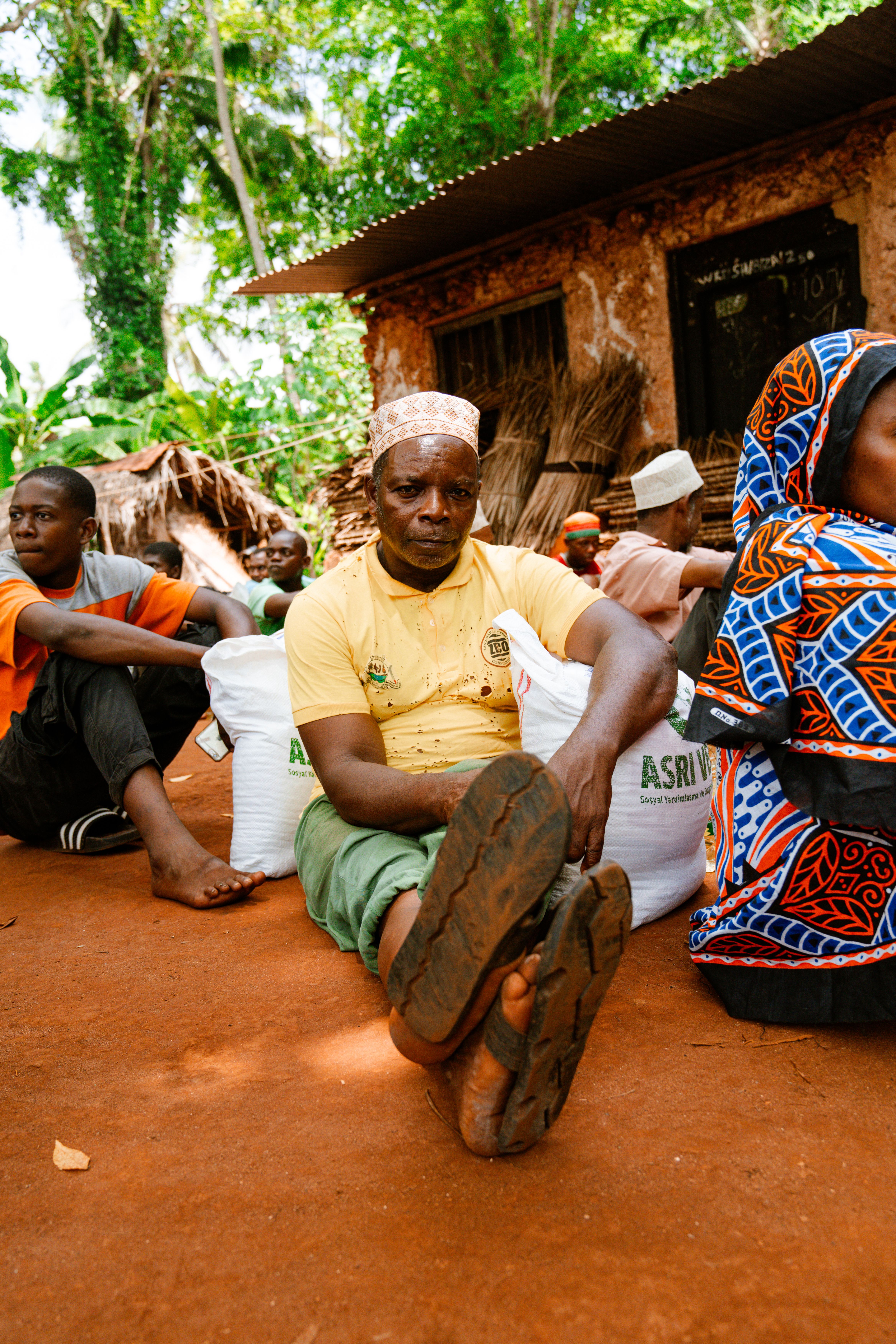 Community Gathering in Rural Village Setting · Free Stock Photo