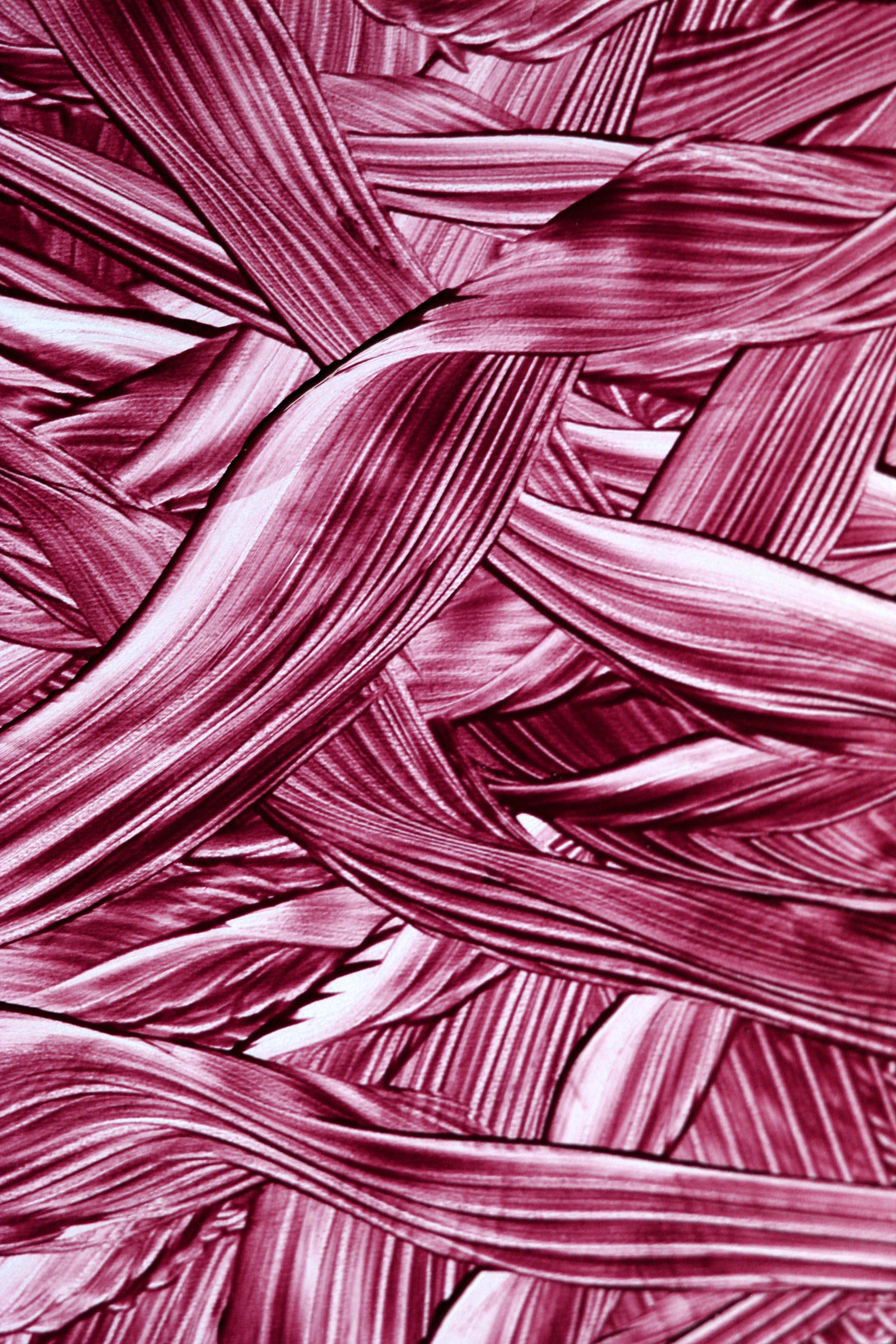 Abstract Textured Fibers with Pink Tones · Free Stock Photo