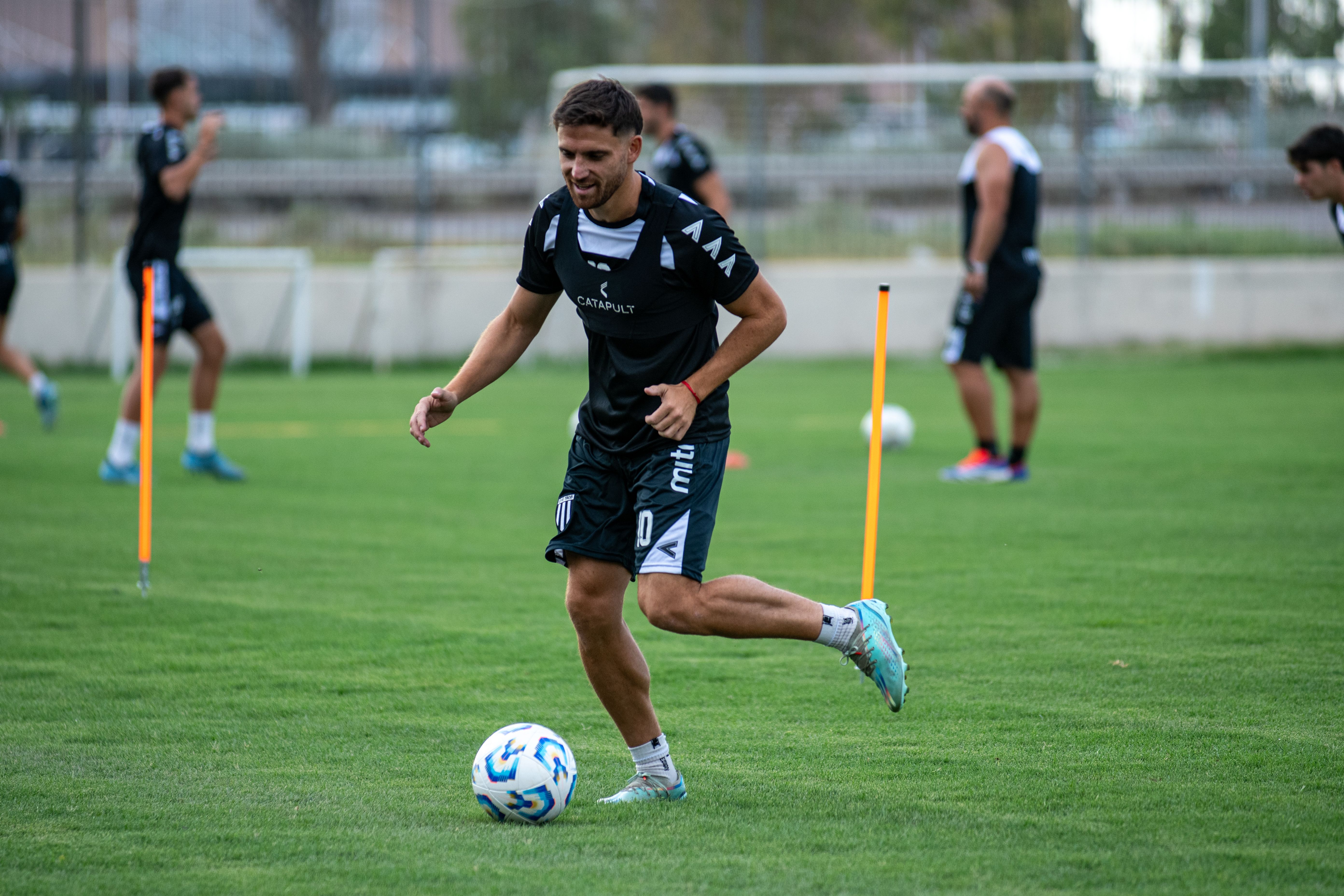 Soccer Player Training on Field in Daytime · Free Stock Photo