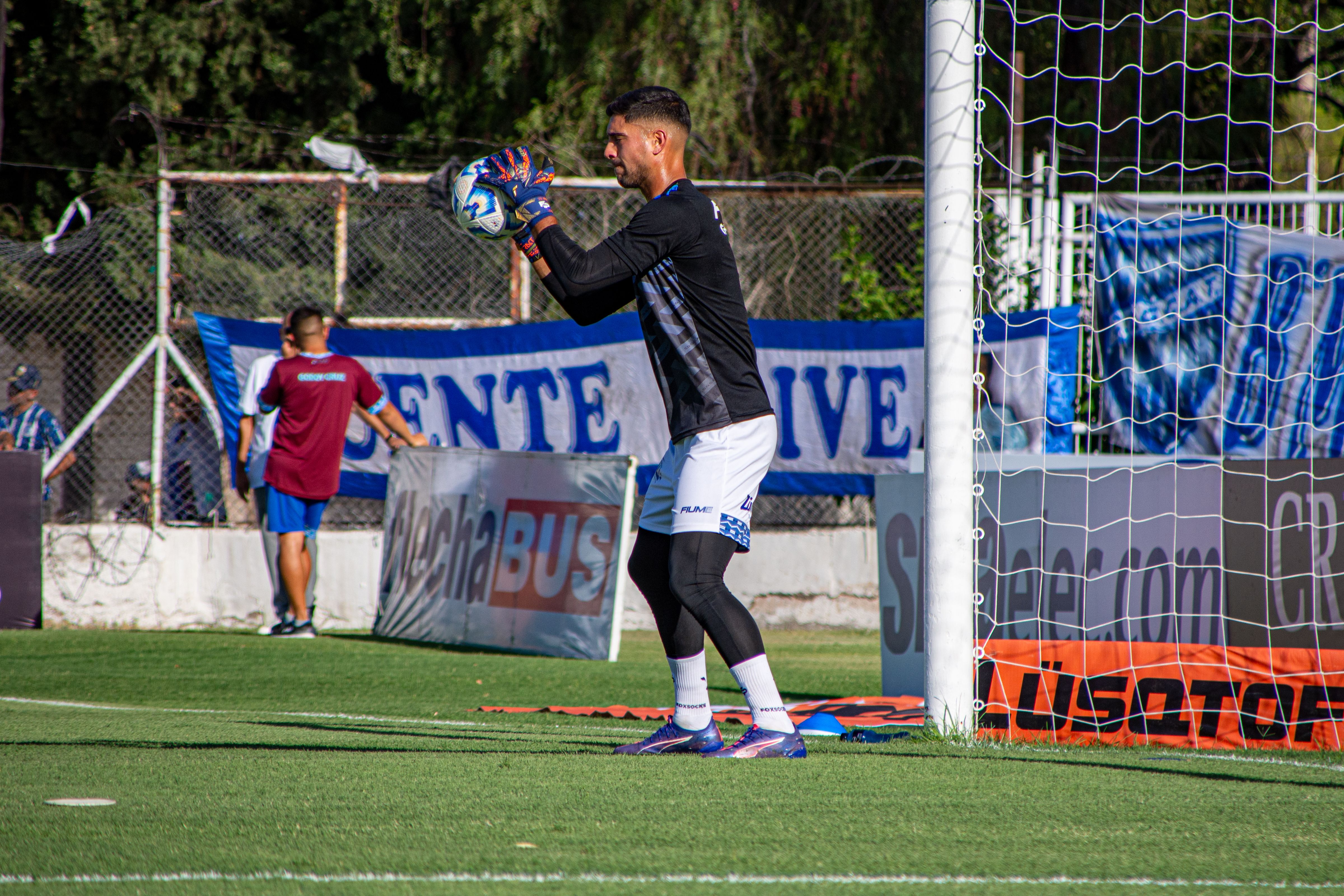 Soccer Goalkeeper Training on Field in Daylight · Free Stock Photo