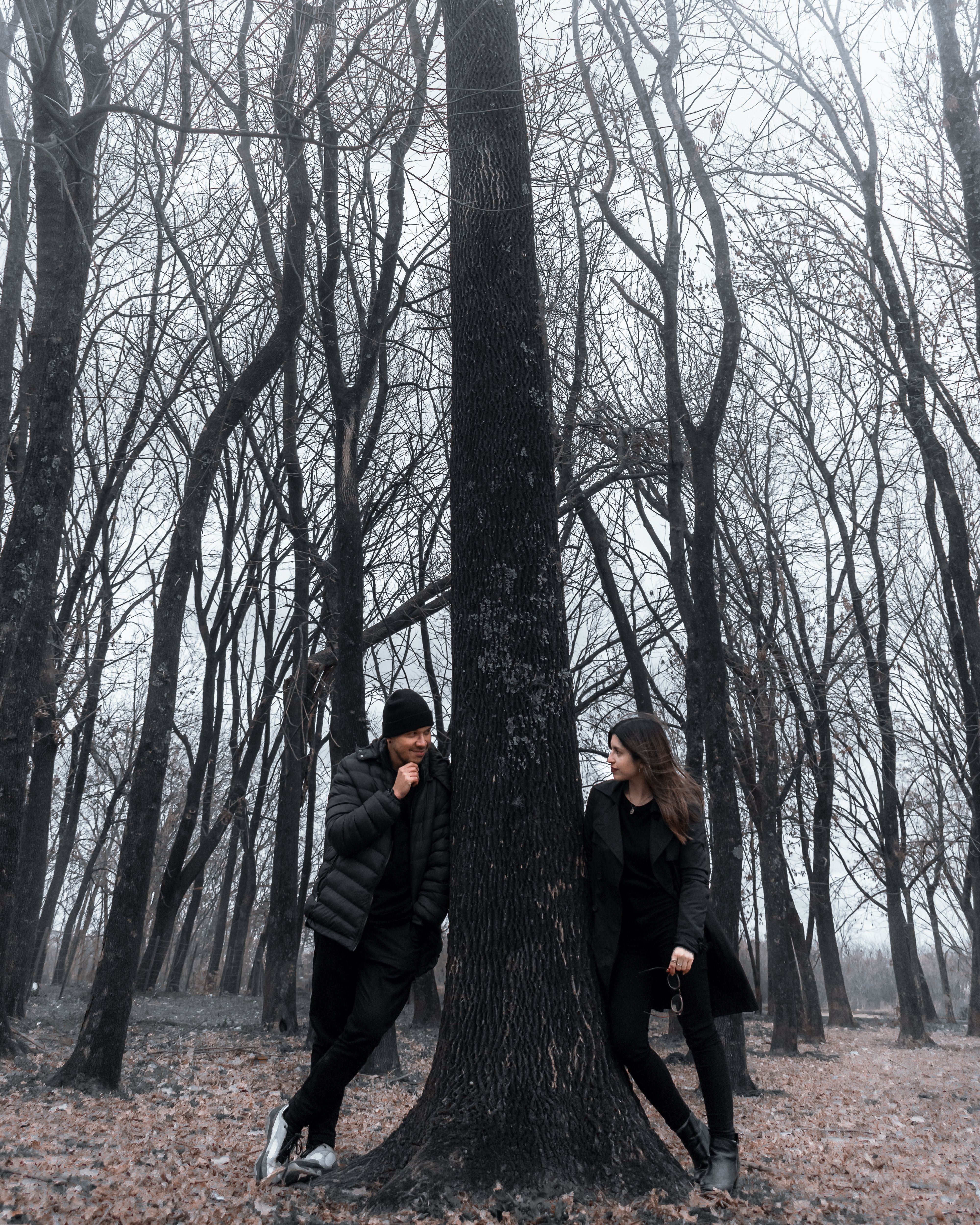 Couple Exploring Timeless Forest in Buenos Aires · Free Stock Photo