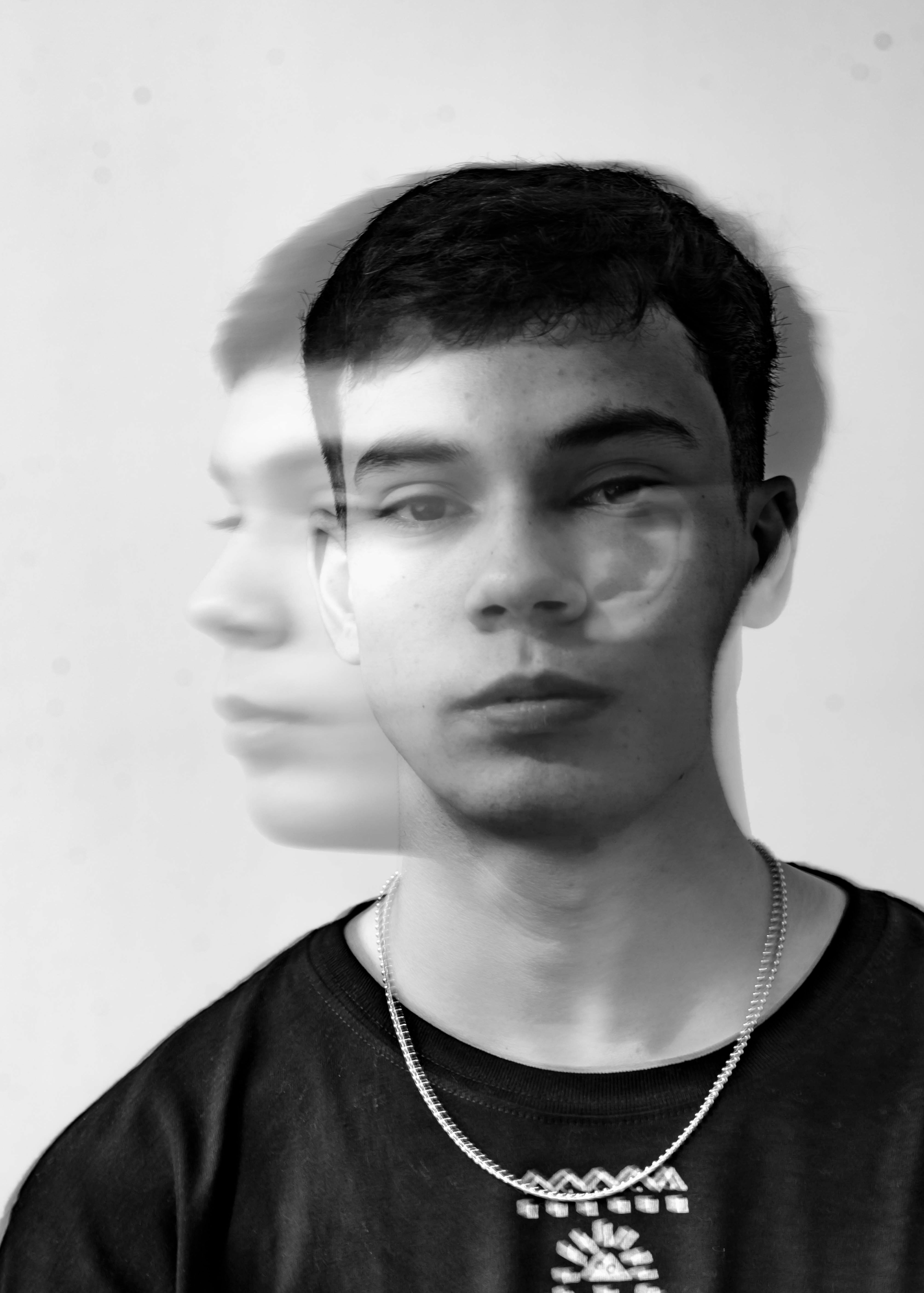 Artistic Portrait with Motion Blur Effect · Free Stock Photo