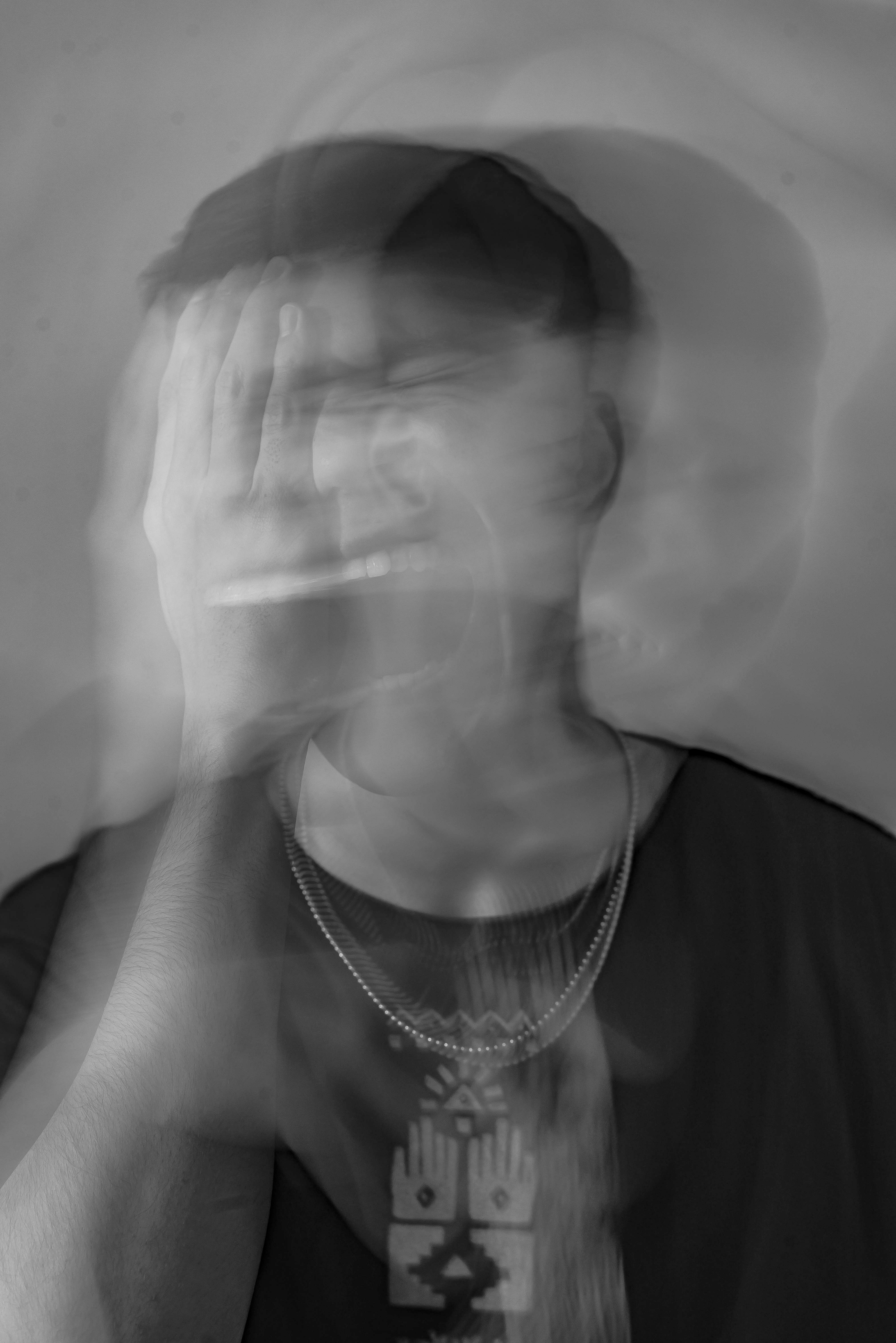 Screaming Shirtless Man · Free Stock Photo