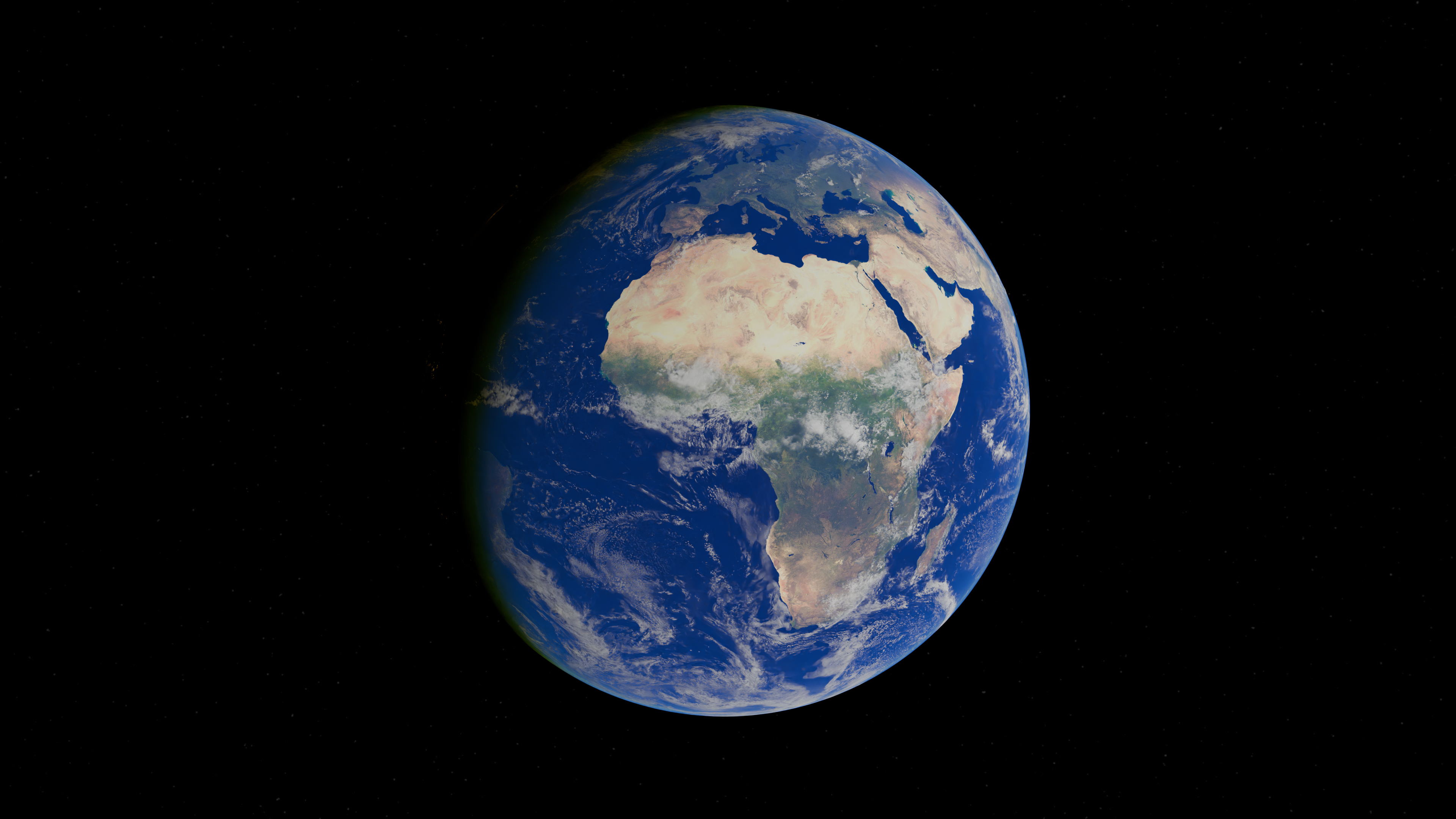 Stunning Satellite View of Earth from Space · Free Stock Photo