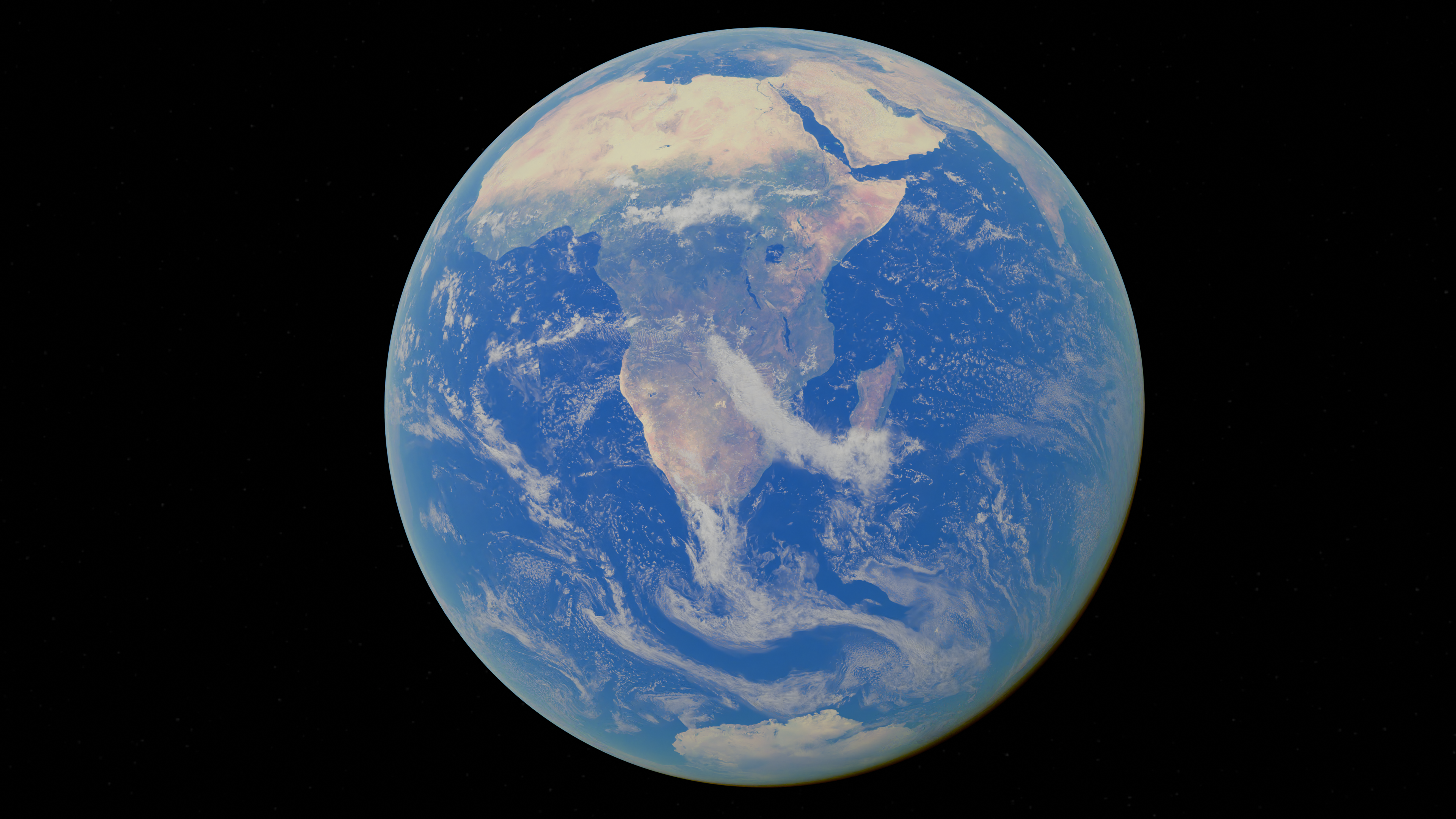 Vista Aérea De La Tierra Que Destaca áfrica · Foto de stock gratuita