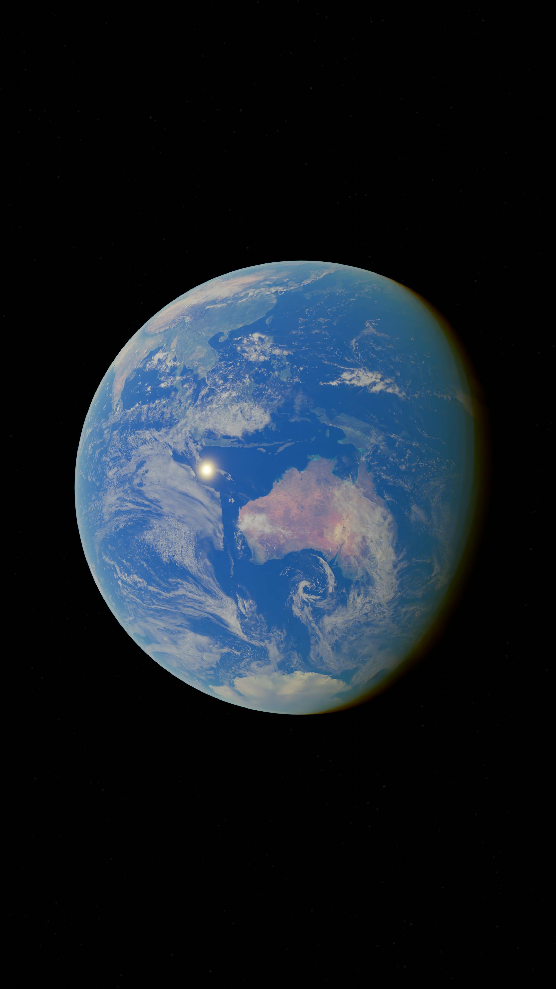 Stunning View of Earth from Space · Free Stock Photo