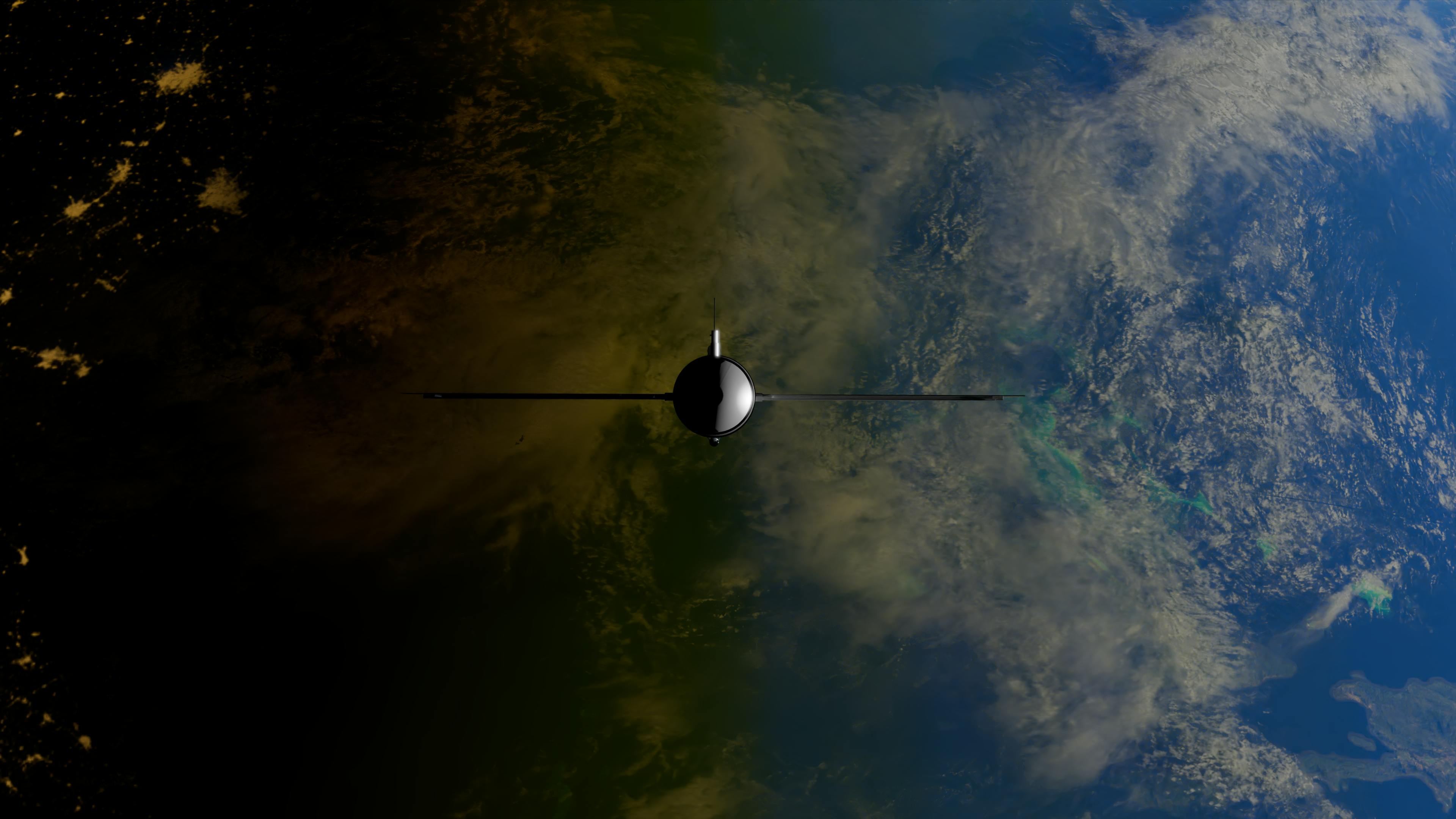 Satellite View of Earth · Free Stock Photo