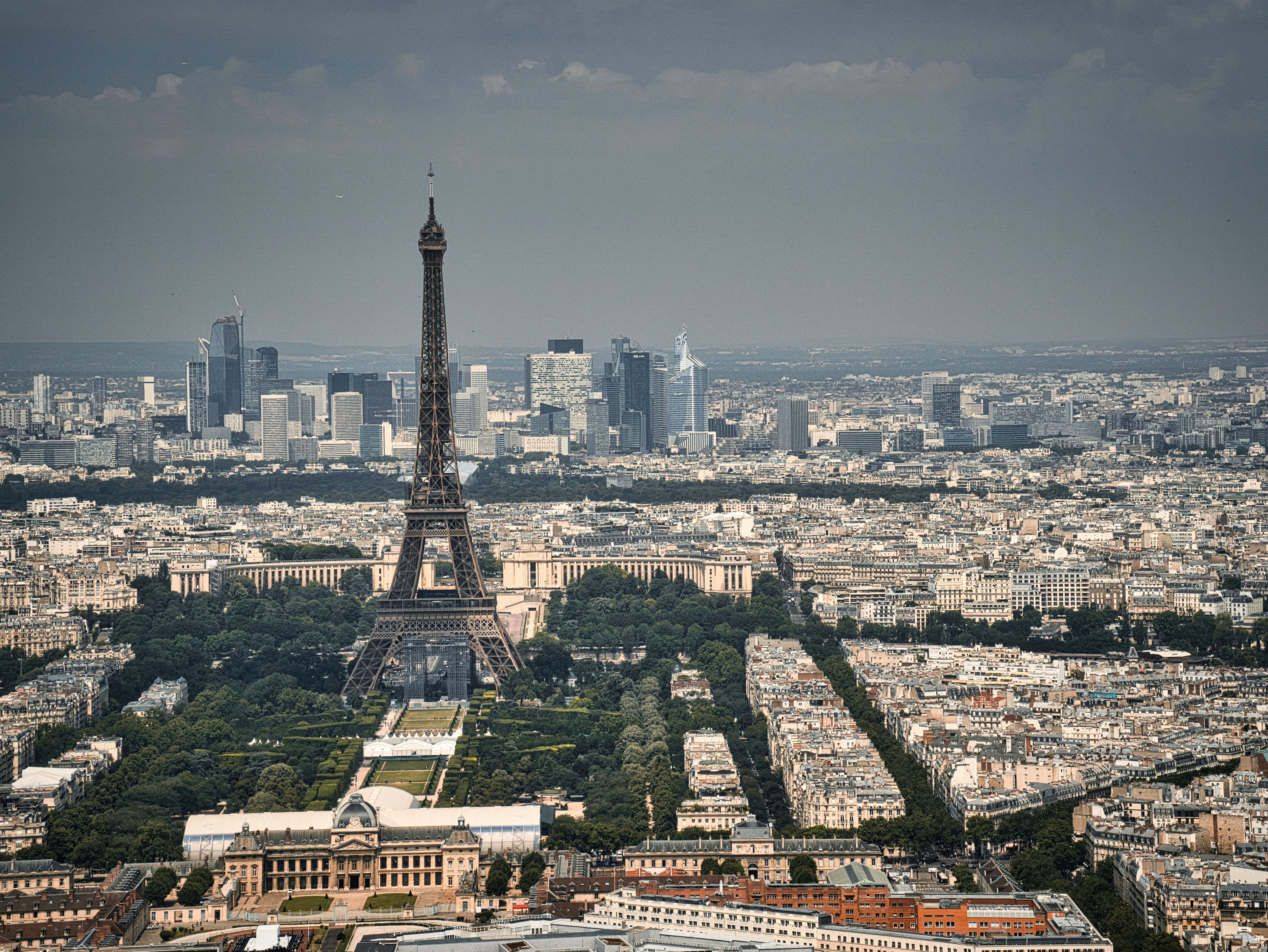 Aerial View of Eiffel Tower in Paris · Free Stock Photo